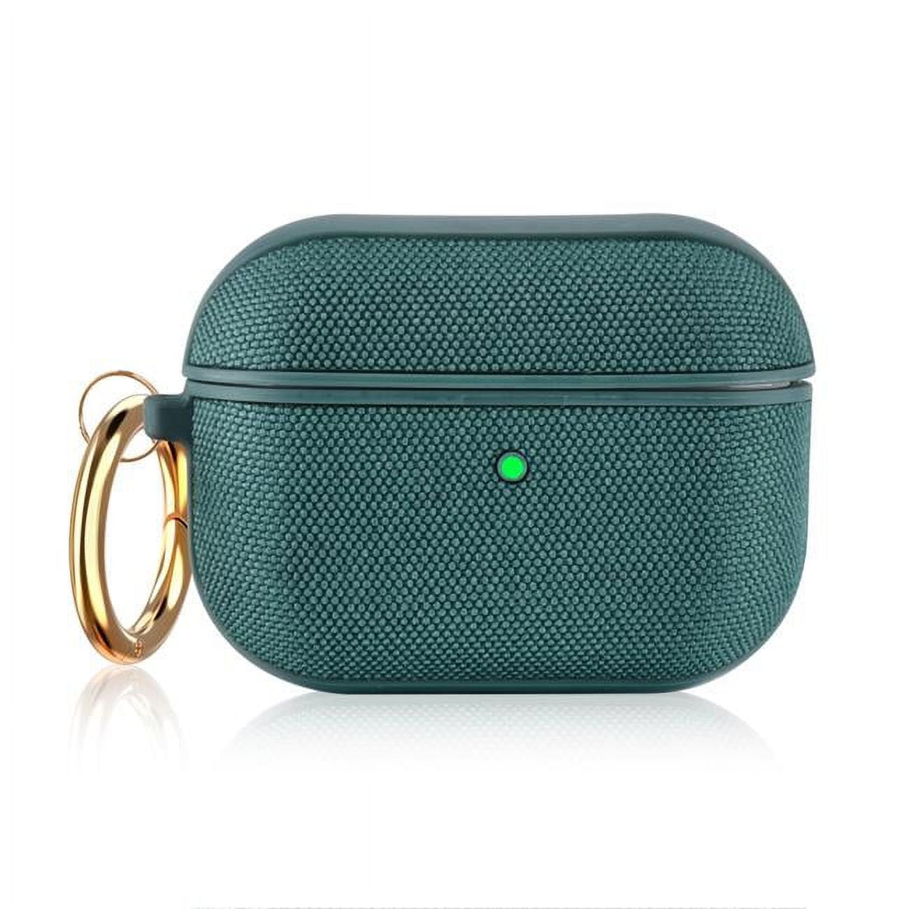 Odash 4.45 in. Fabric & PC Case for Apple AirPods Pro with Keychain ...