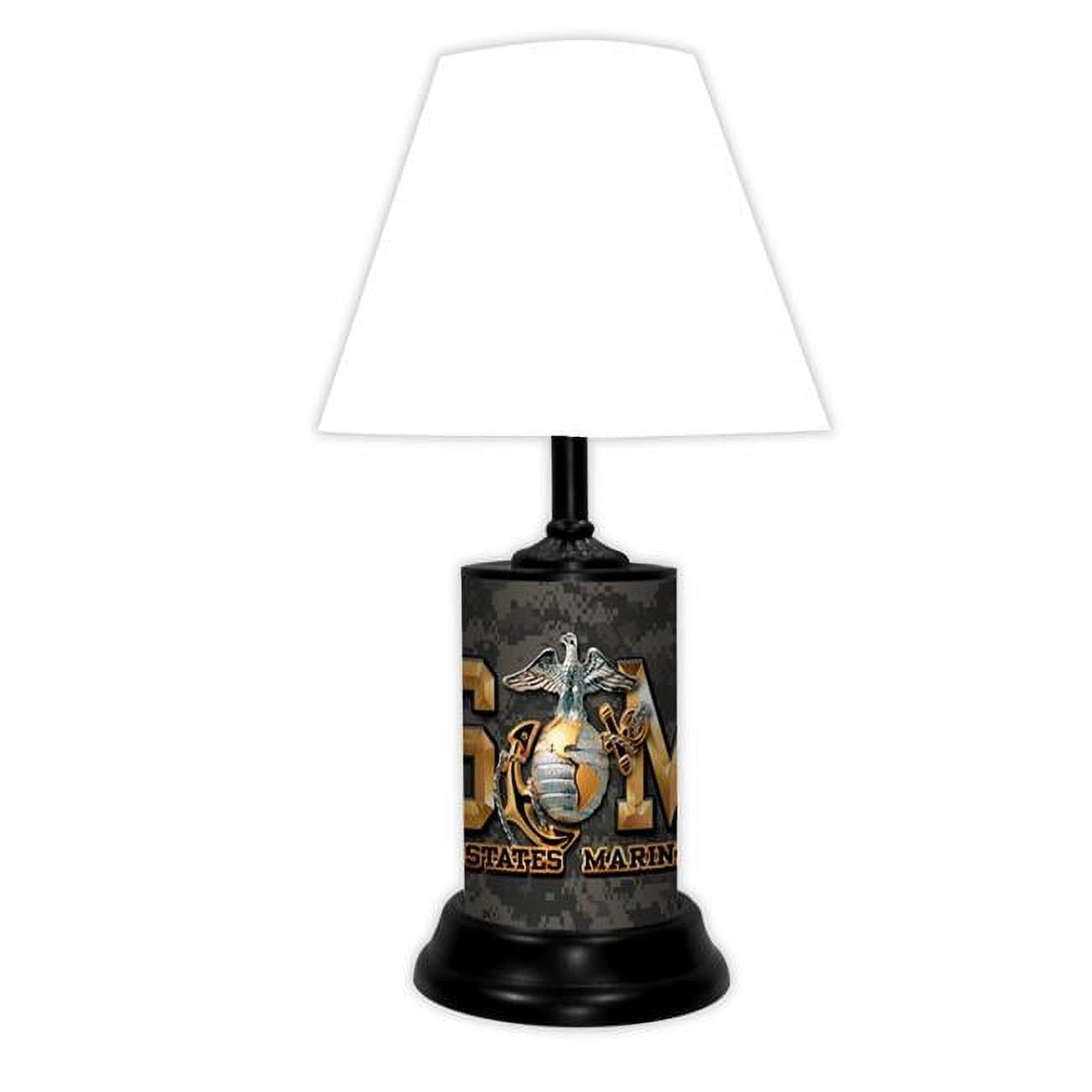 Odash LMP-USMC3 United States Marine Corps Letters Table Lamp - White ...