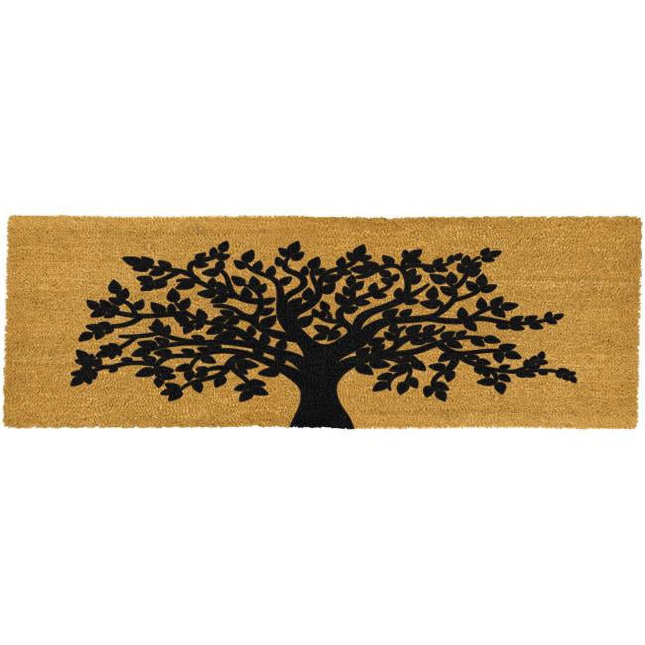 Odash LONG-TREEOFLIFE Tree of Life Harmony Double Door & Patio Runner Doormat, 48 x 16 in ...