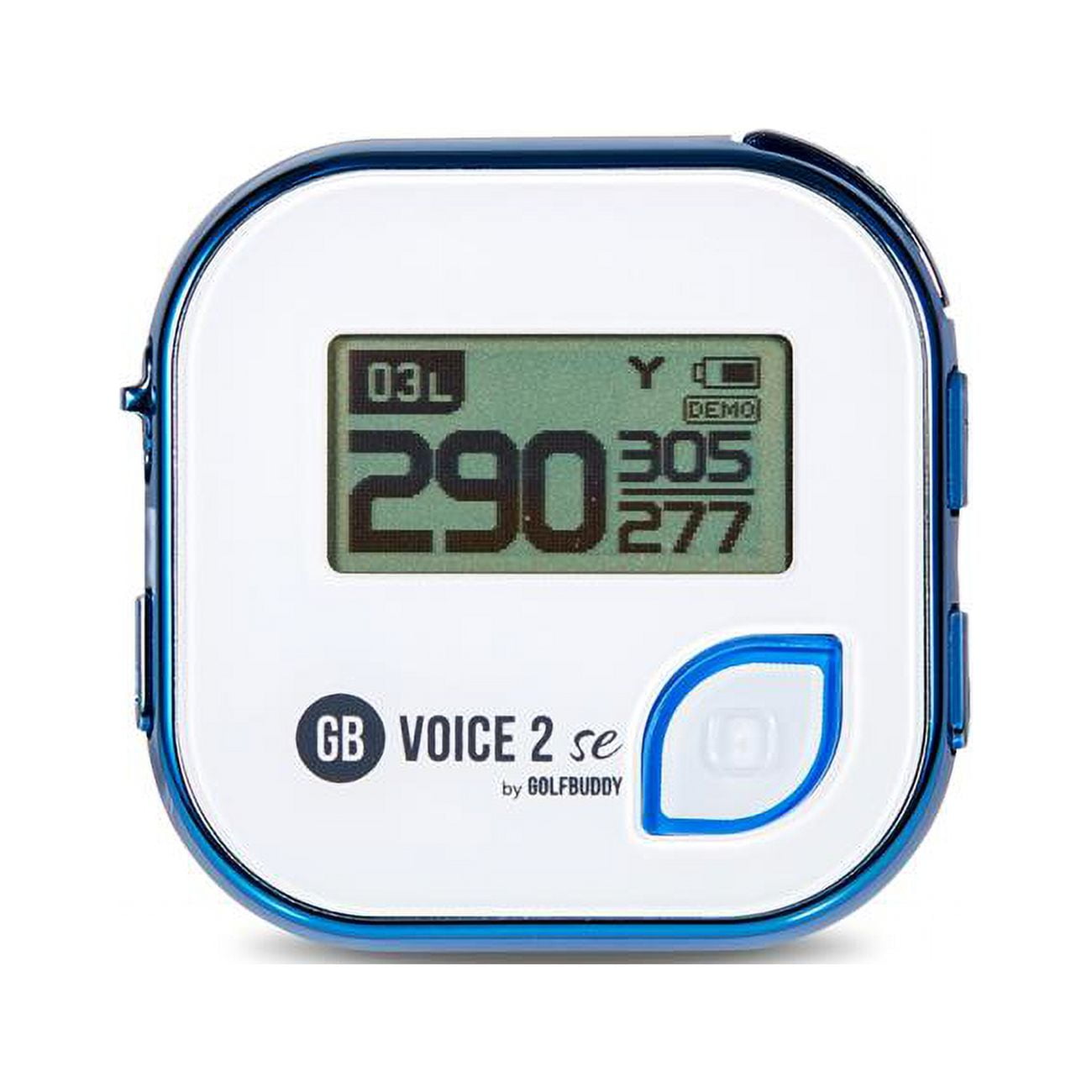 GolfBuddy Voice 2 SE Talking GPS Golf Rangefinder, Blue - - Walmart.com