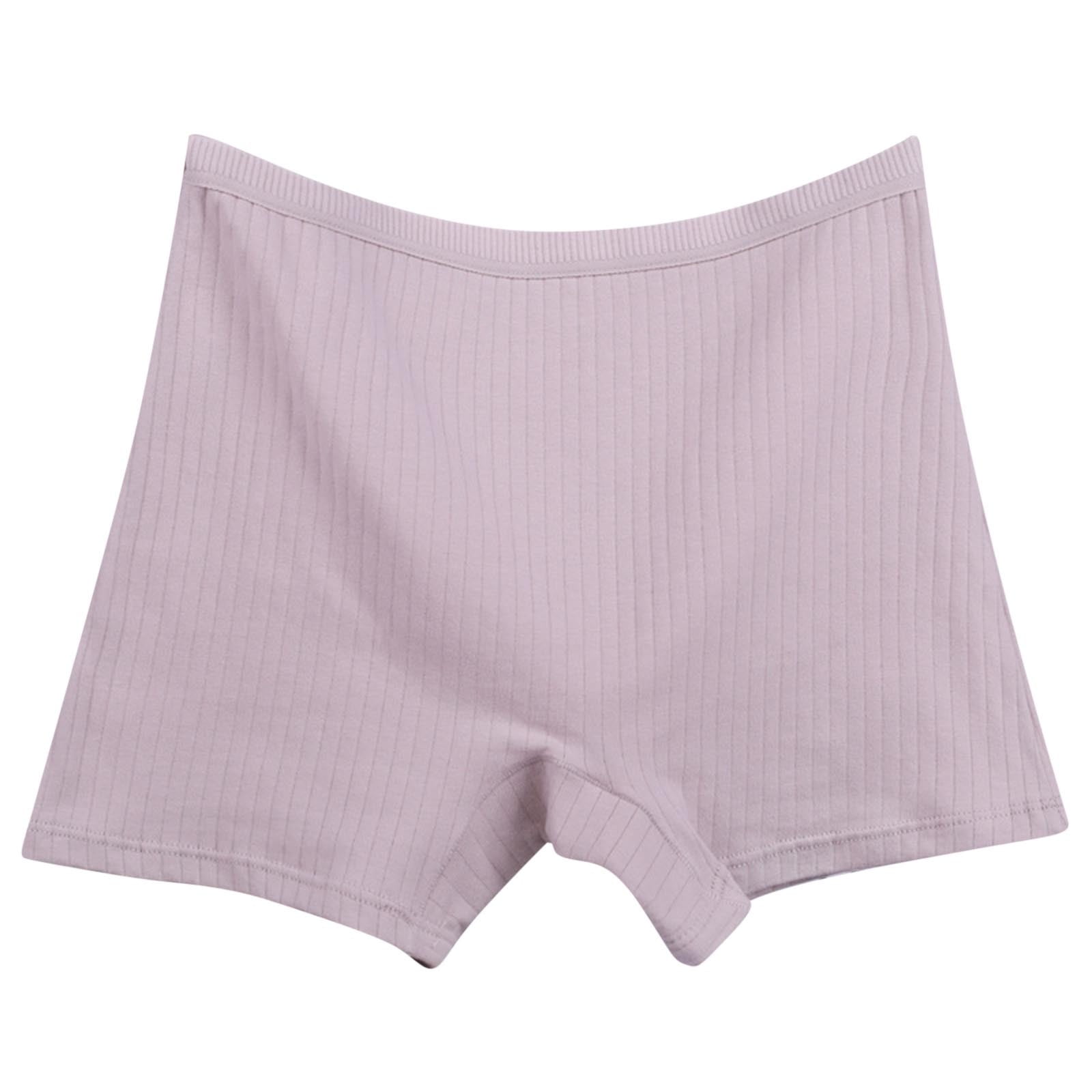 Odbmxy Cotton Panties for Women Boxers Ladies Underwear Plus Size Plain ...
