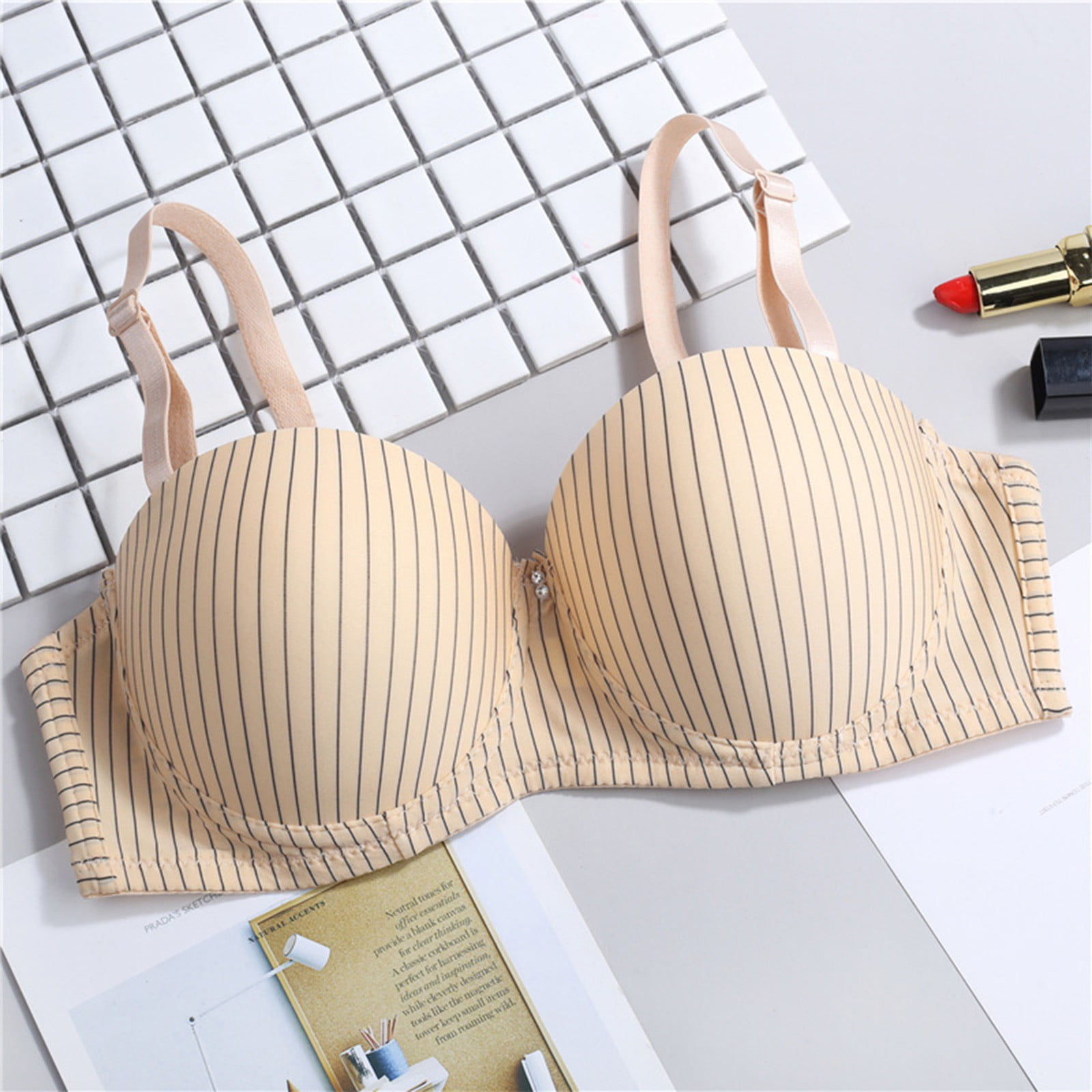 Odbmxy Womens Bras Under $5.00 Push up Underwire Women Bra Full ...