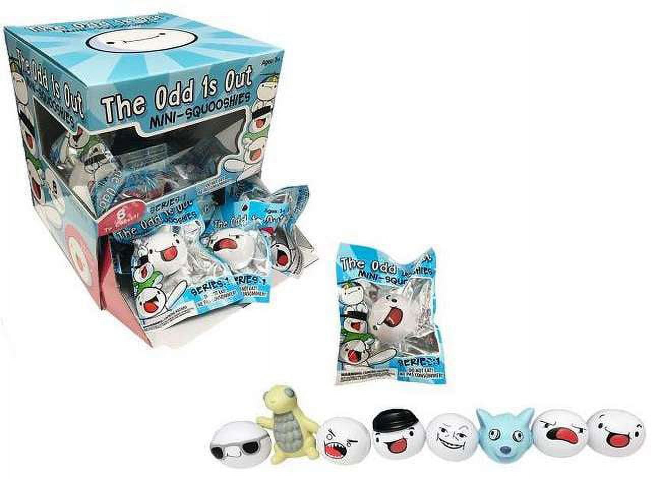 Odd 1s Out Series 1 Mini Squooshies Mystery Box (24 Packs) - Walmart.com