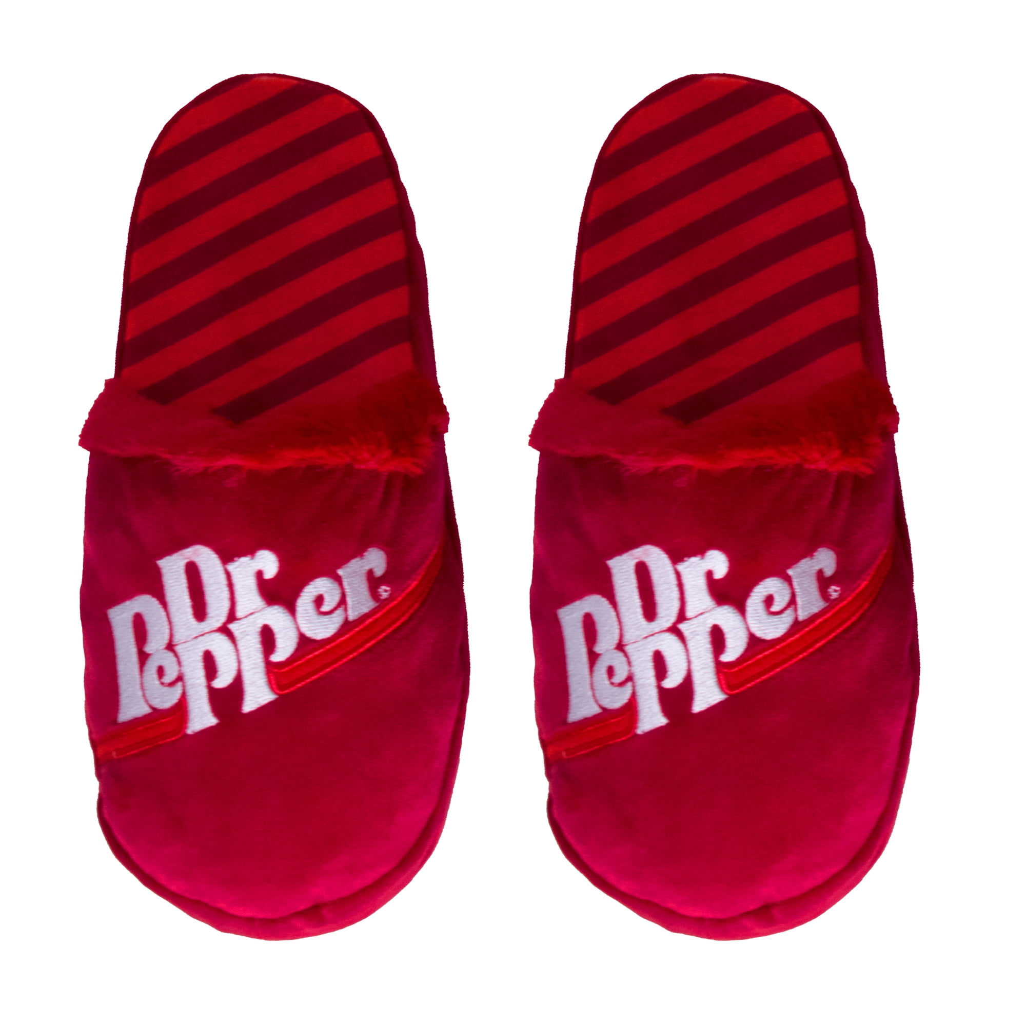 Odd Sox Dr Pepper Slippers Large– Officially Licensed Fuzzy Slip-On ...