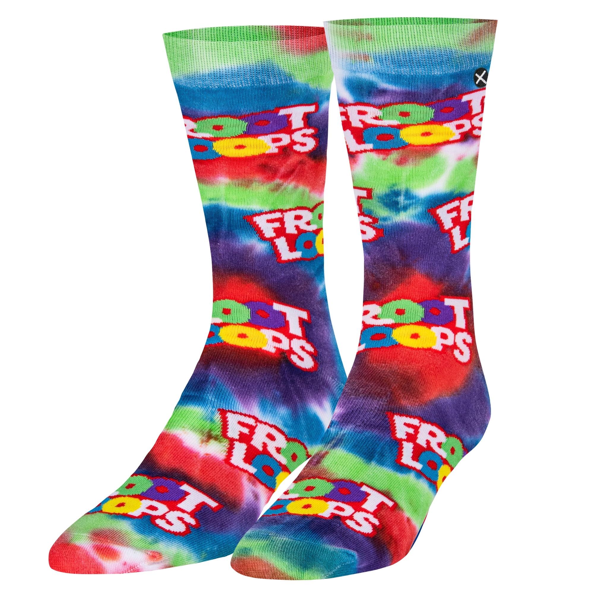 ODD SOX, Kellogg's Froot Loops, Tie Dye, Crew Socks for Men & Women ...