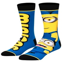 Minions Adult Quarter Crew Socks - 3-Pack of Playful Despicable ...