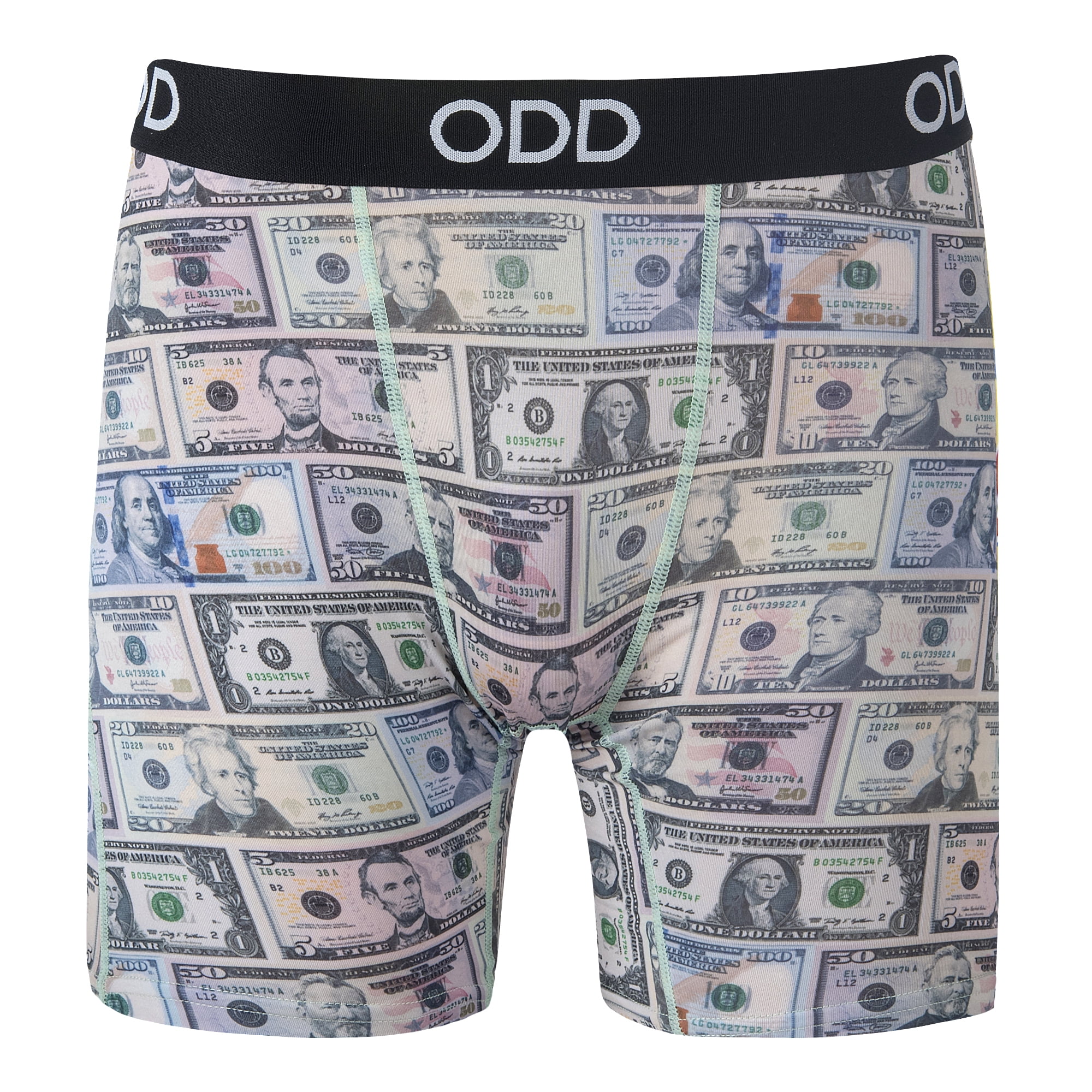 ODD SOX Cash Money Bills Boxer Briefs Cool Graphic Novelty Underwear X ...