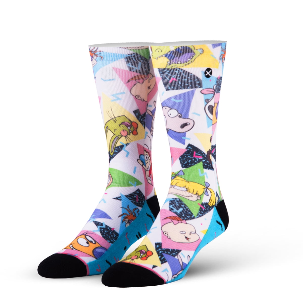 ODD SOX, Nickelodeon, Classic Cartoons, Novelty Crew Socks, 90's Funny ...