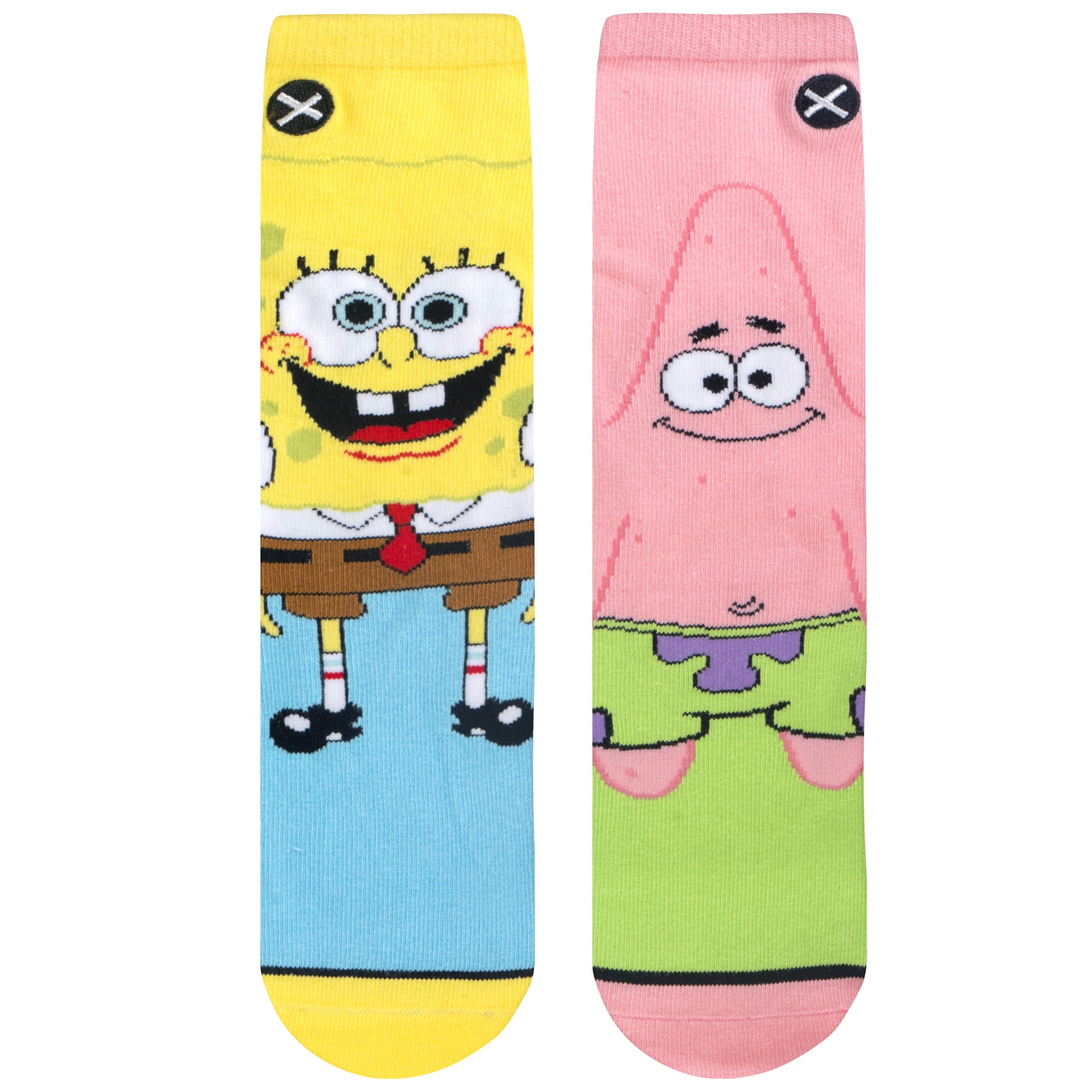 Odd Sox, Nickelodeon Kid's Sock, Spongebob Squarepants, Crew, Funny ...