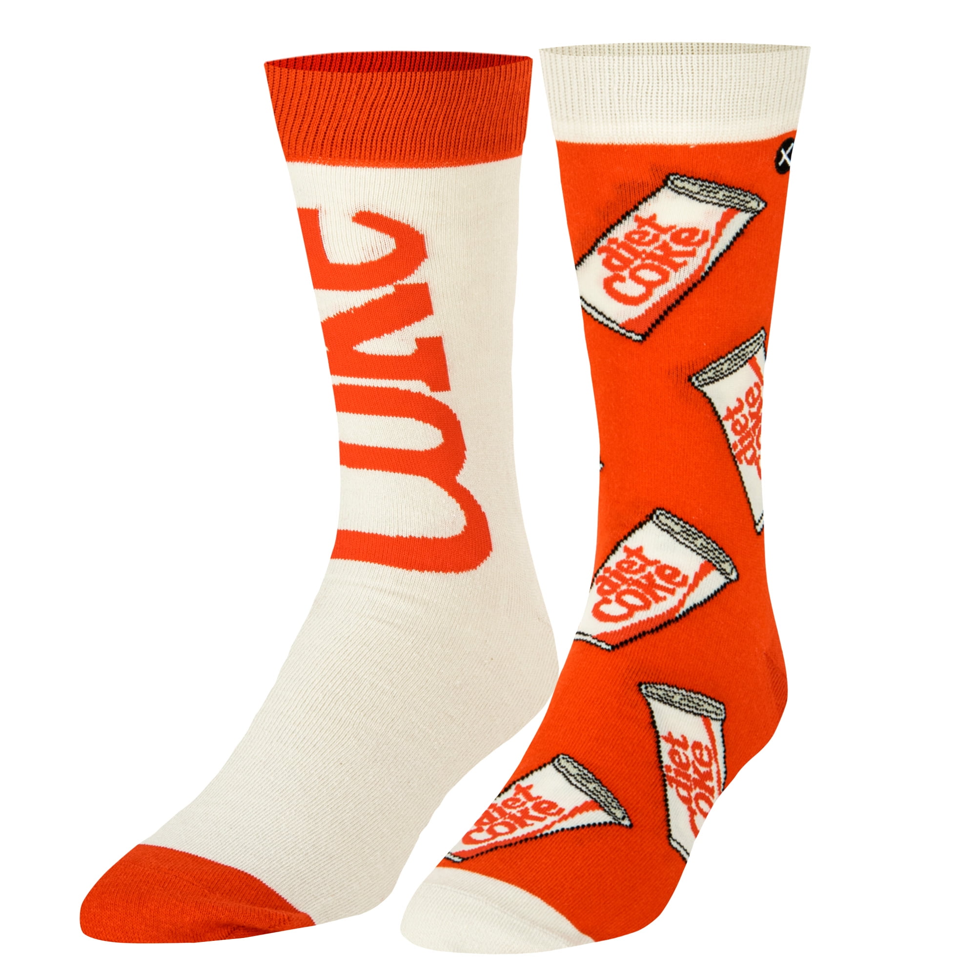 Odd Sox, Official Coca-Cola Merchandise, Diet Coke Socks for Men, Adult ...