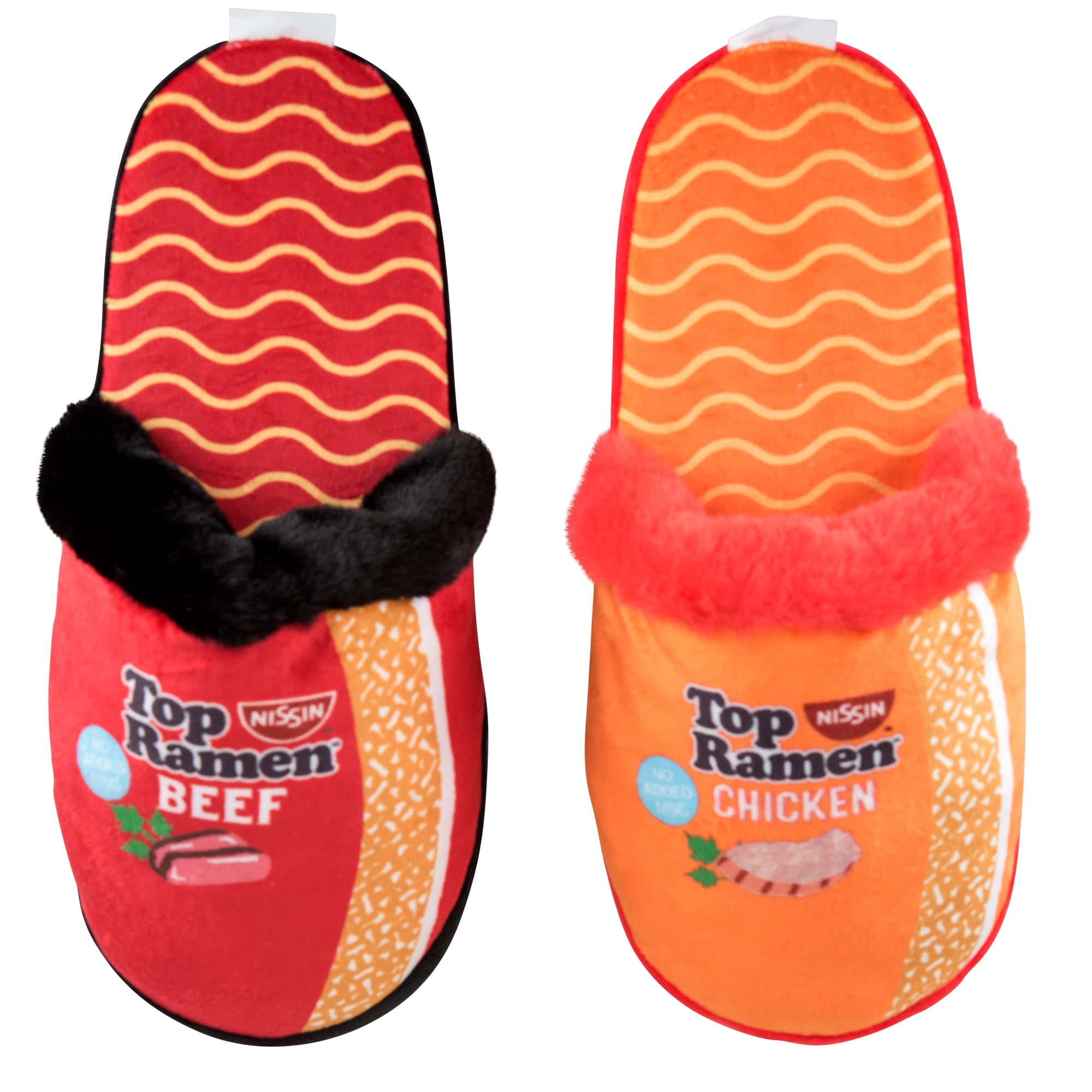 Odd Sox Top Ramen Slippers Large – Officially Licensed Fuzzy Slip-On ...