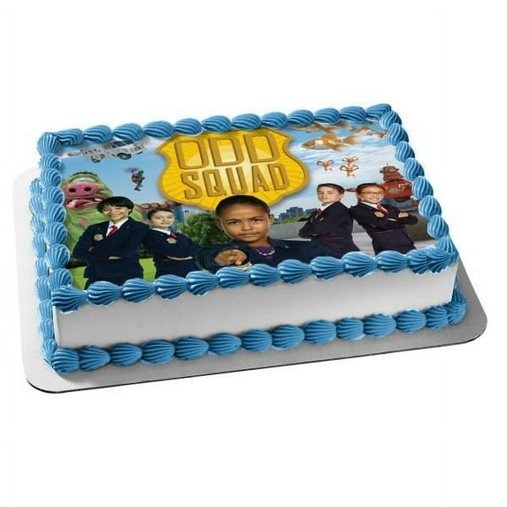 Odd Squad Agent Olympia Ms. O Agent Otto Agent Otis Edible Cake Topper ...
