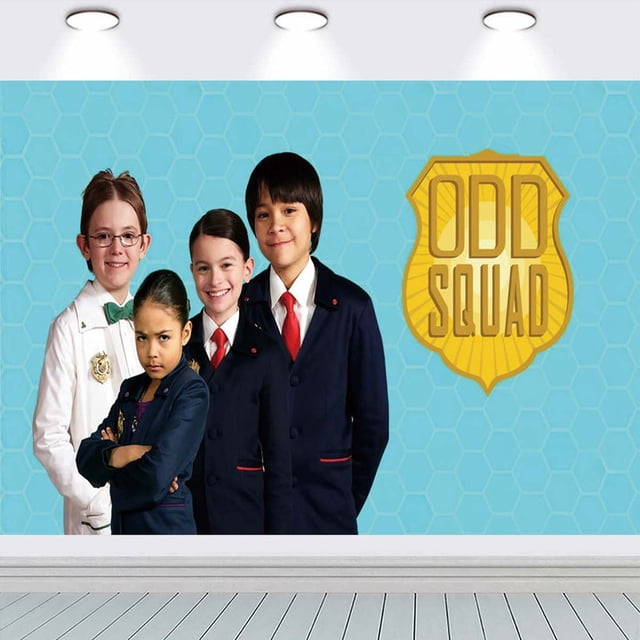 Odd Squad Backdrop Banner Party Supplies Poster Movie Theme Background ...