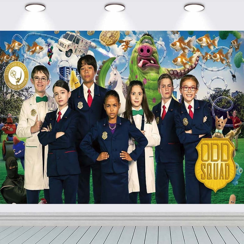 Odd Squad Backdrop Banner Party Supplies Poster Movie Theme Background ...