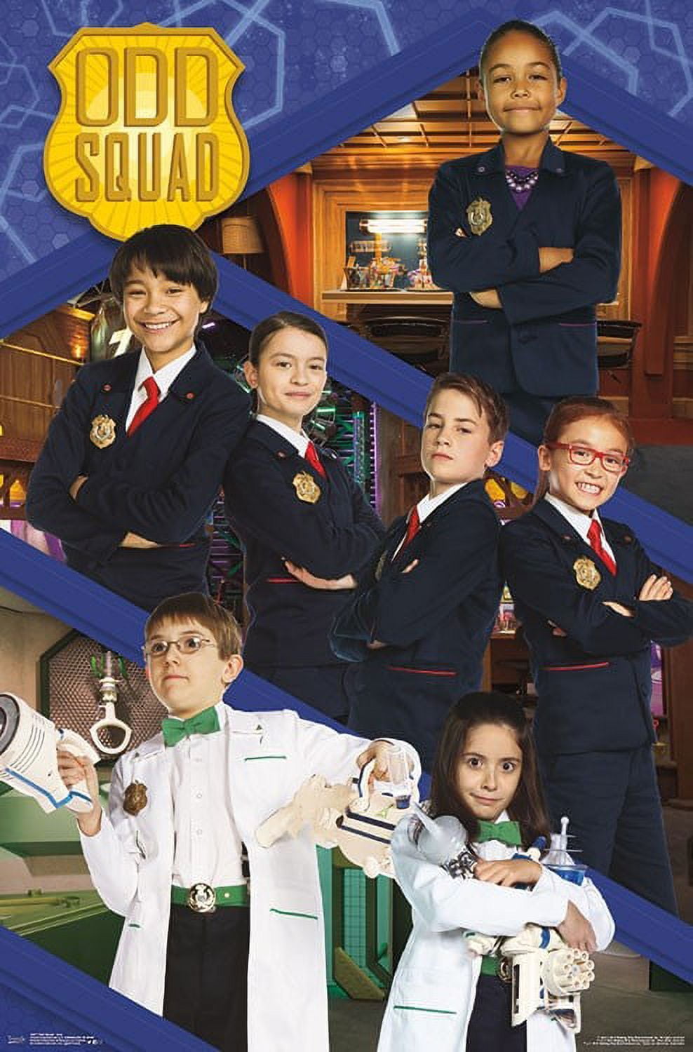 Odd Squad - Grid Laminated Poster Print (22 x 34) - Walmart Business ...