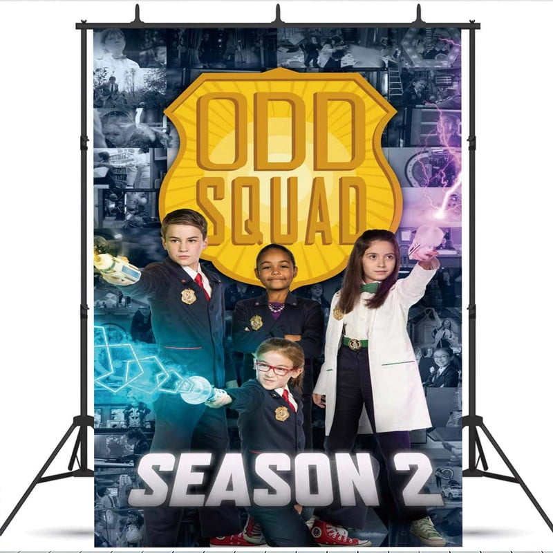 Odd Squad Party Supplies Background Backdrop Taspestry Banner Poster ...