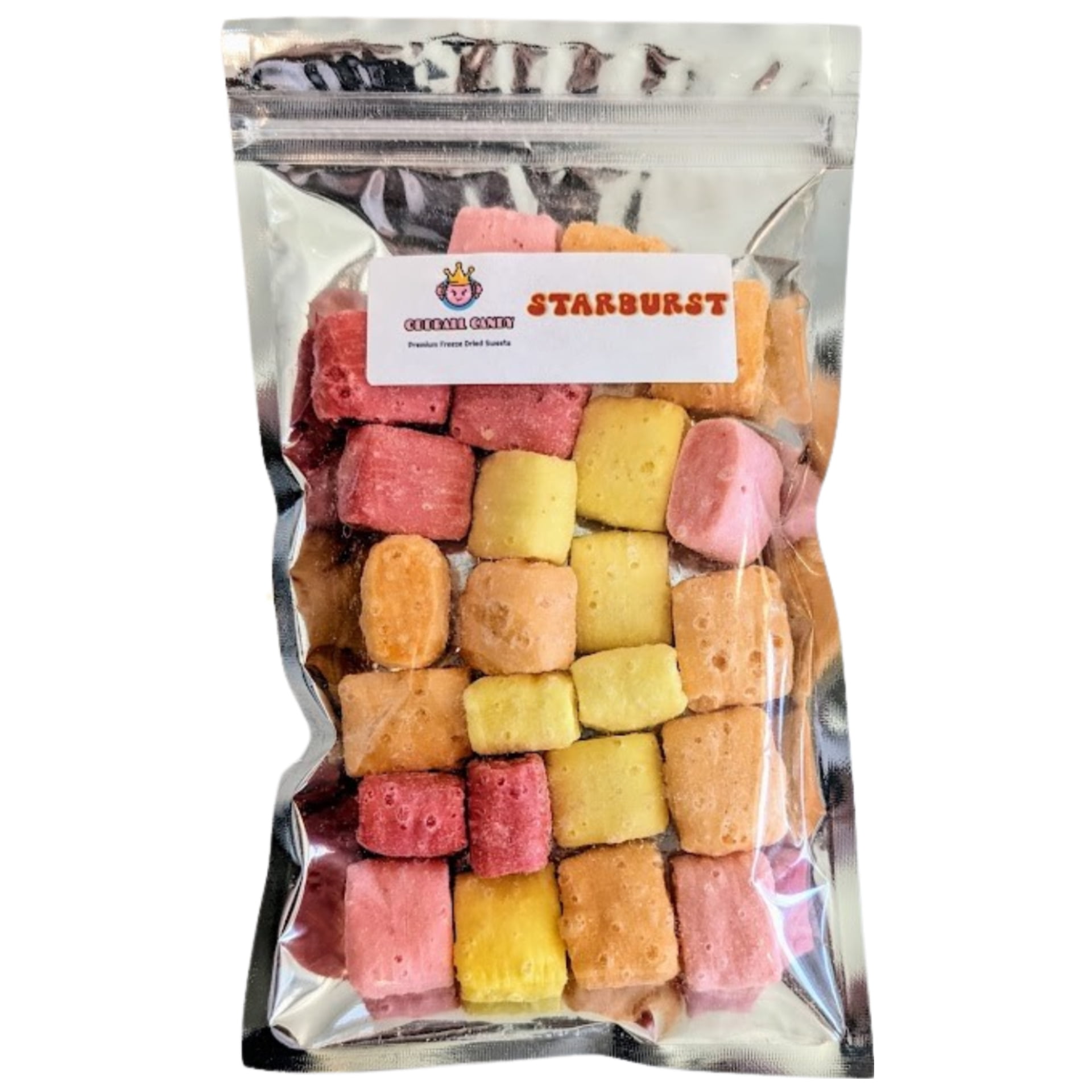 Oddball Candy Co. Freeze Dried Starburst Candy, 4oz, Made to Order ...