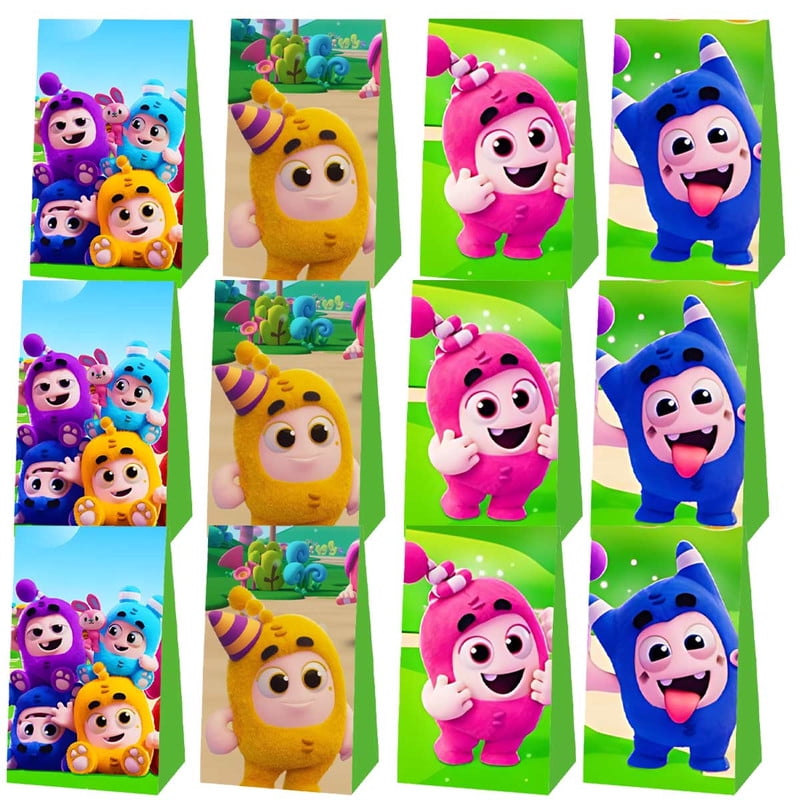 Oddbods Candy Bags Birthday Goodie Party Favor Decorations Treat ...