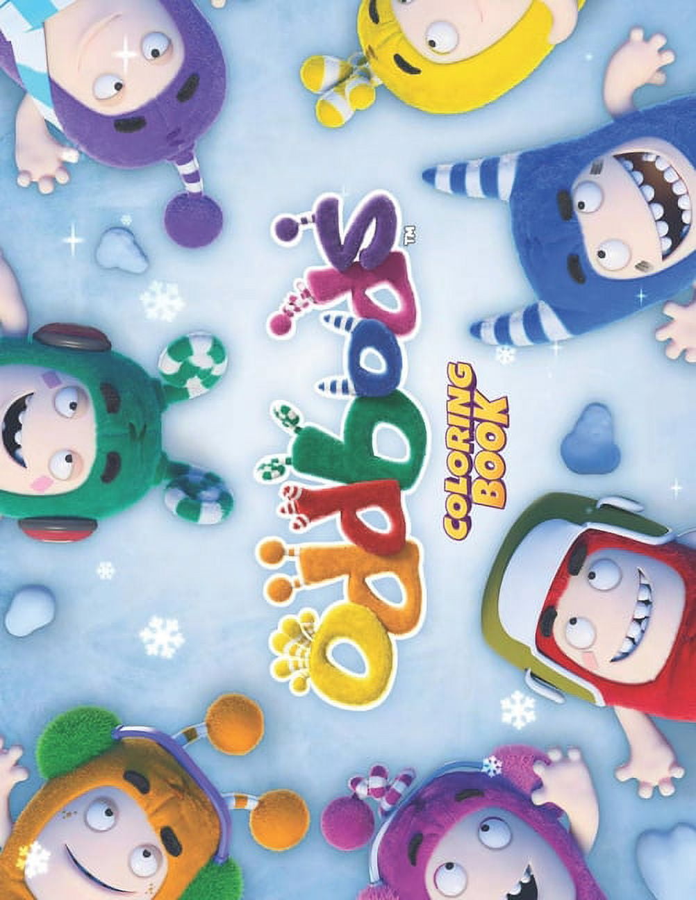 Oddbods Coloring Book : An Awesome Item To Relax And Refresh With Lots ...