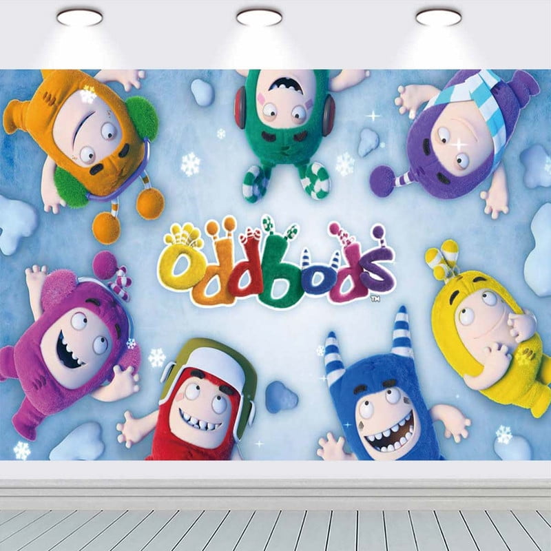 Oddbods Taspestry Poster Banner Backdrop Background Wall Decor Party ...