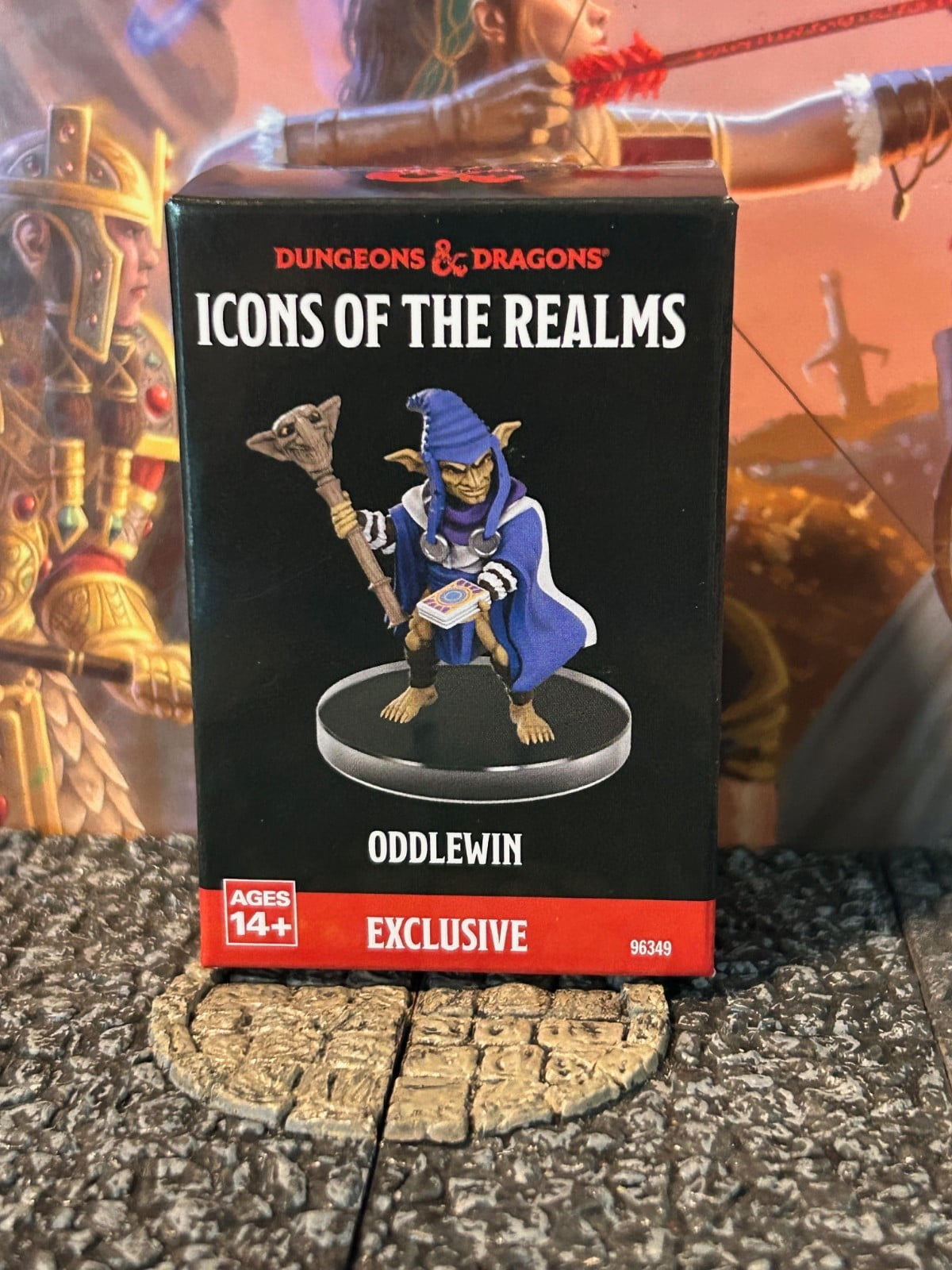 Oddlewin Goblin Wizard Shaman Promo D&D Miniature Dungeons Dragons ...