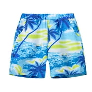 Little Boys Swim Trunks UPF 50+ Toddler Kids Boardshorts Quick Dry ...