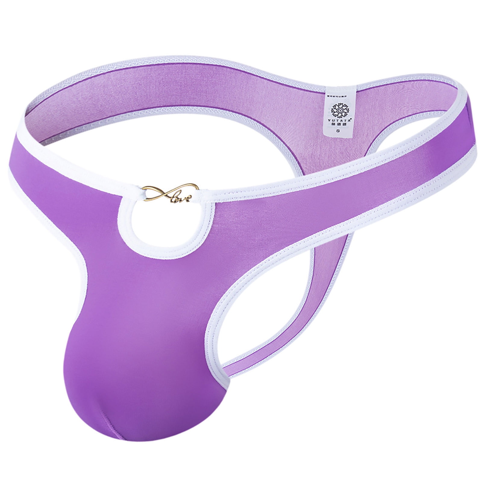 Odeerbi 2025 Ice Silk Thong Men's Silk Skate Silk Men's Thong Men's ...