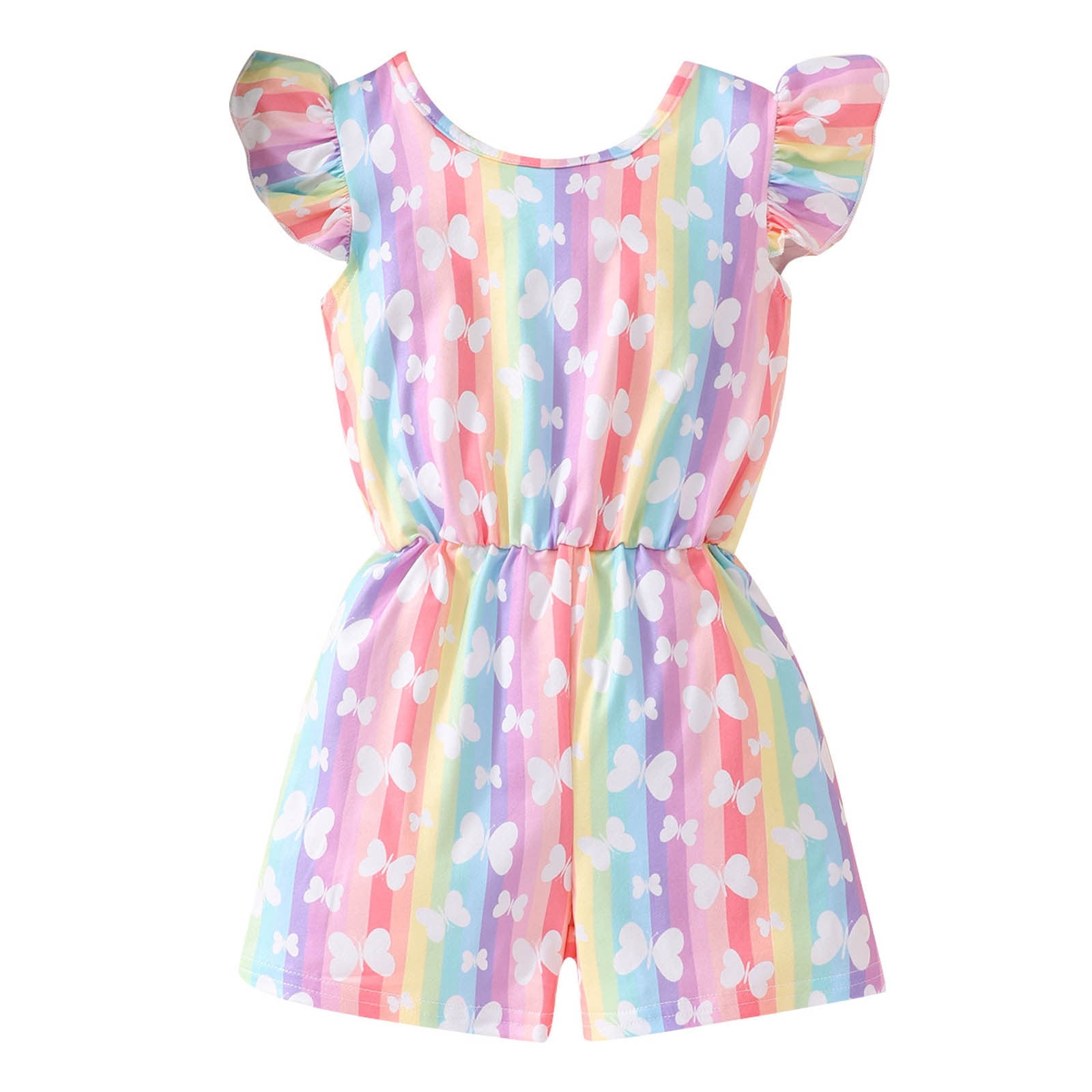Odeerbi Baby Girls Clothes Floral Jumpsuit Baby Romper Toddler Kids ...