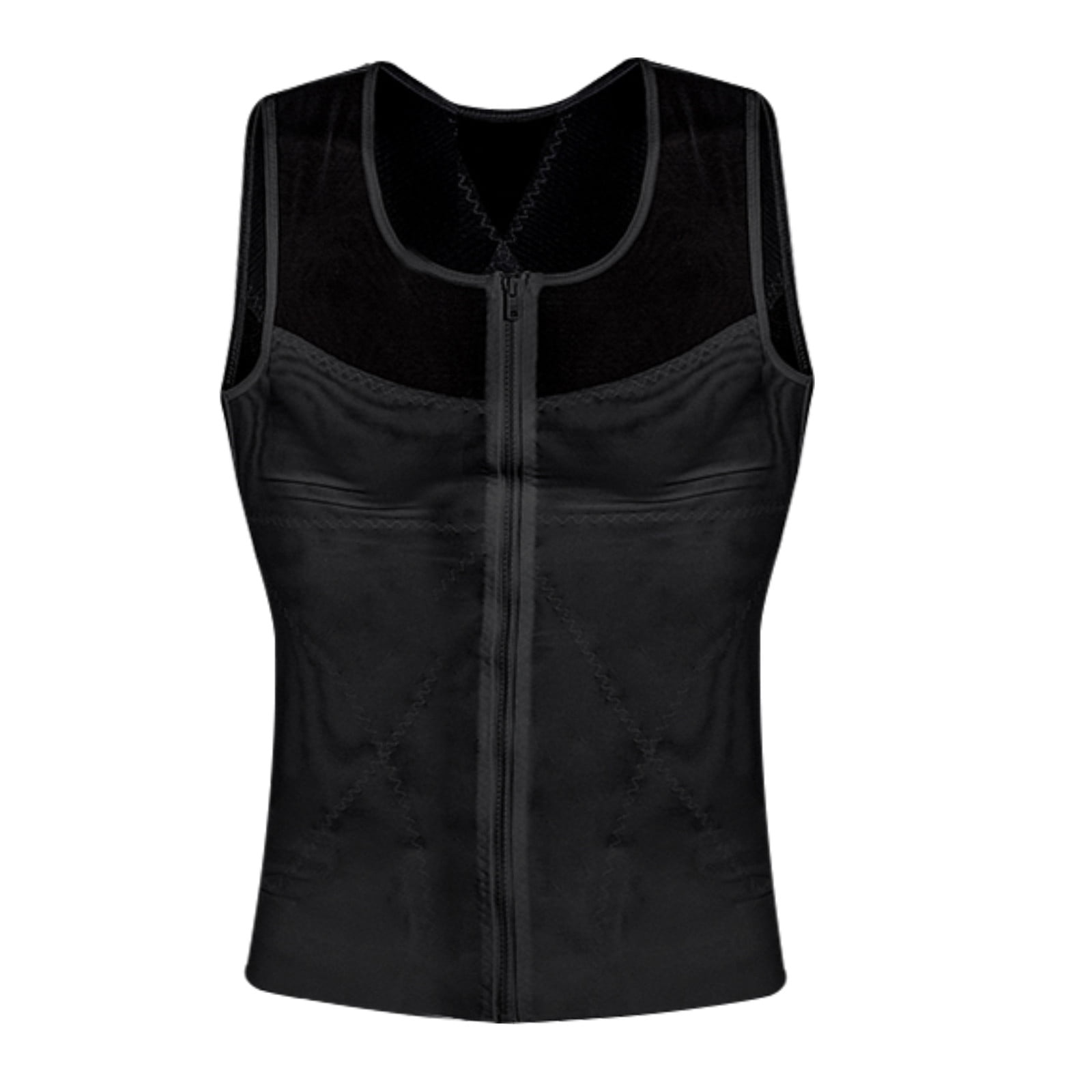 Odeerbi Corset Top for Men Shapewear Tummy Control Buckle Adjustment ...