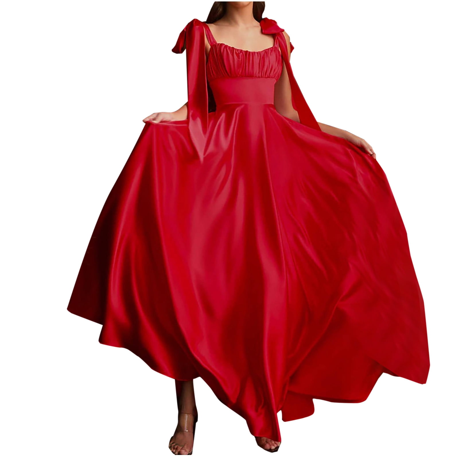 Odeerbi Dresses For Women 2024 Maxi Dress Slip Dress Erogenous Zipper