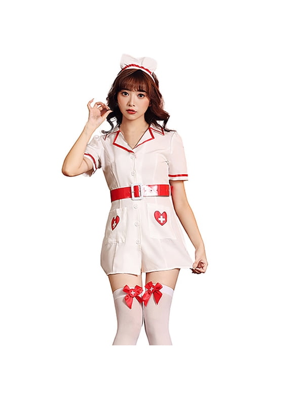 White Nurses Dress