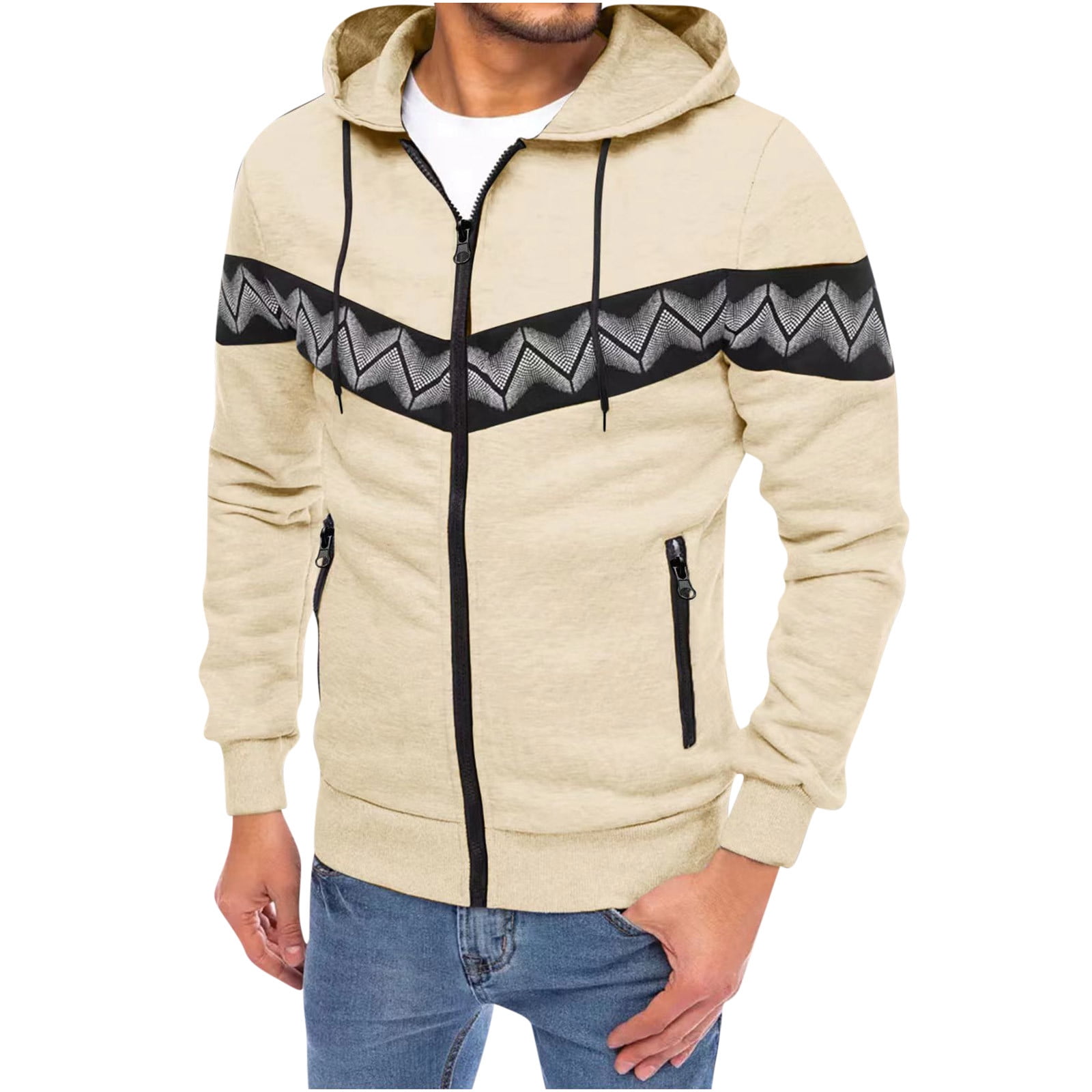 Odeerbi Fuzzy Plush Sweater Coats For Men Fall Winter Knit Sweaters New ...