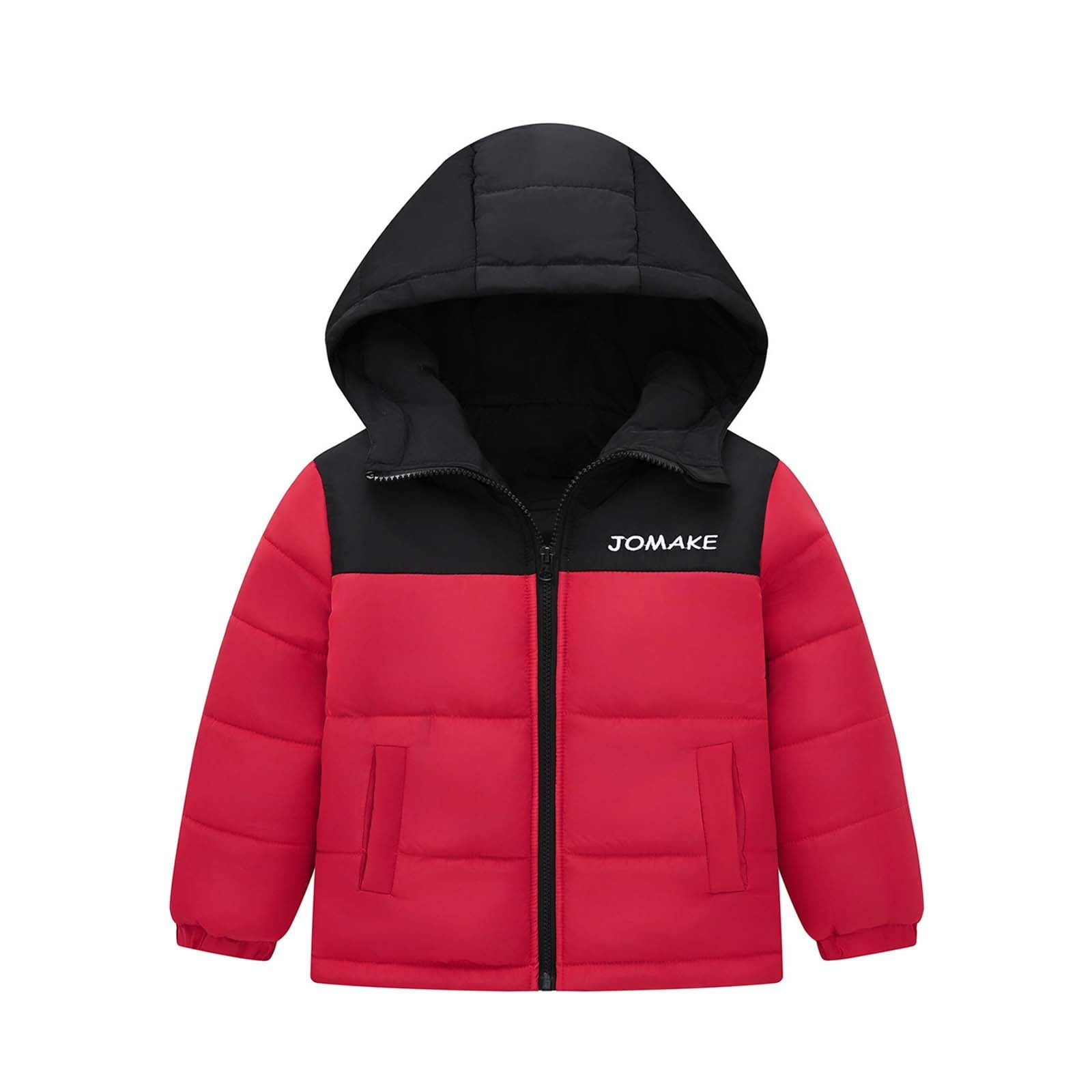 Odeerbi Kids Boys Girls Winter Coat Thermal Puffer Jacket Padded Coats ...