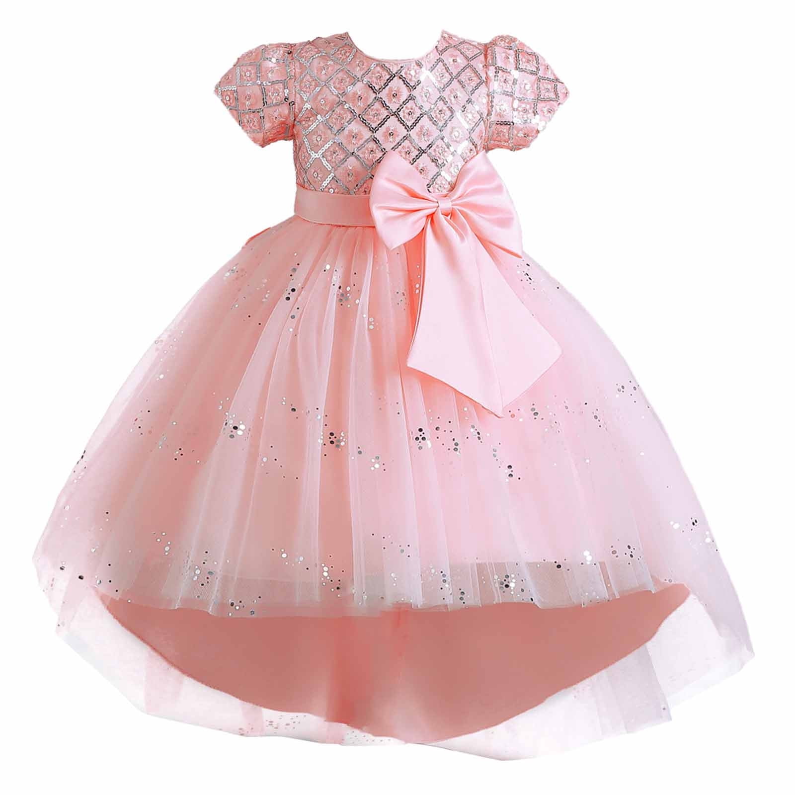 Odeerbi Kids Dress Toddler Girls Princess Dresses Tulle Dress Middle ...