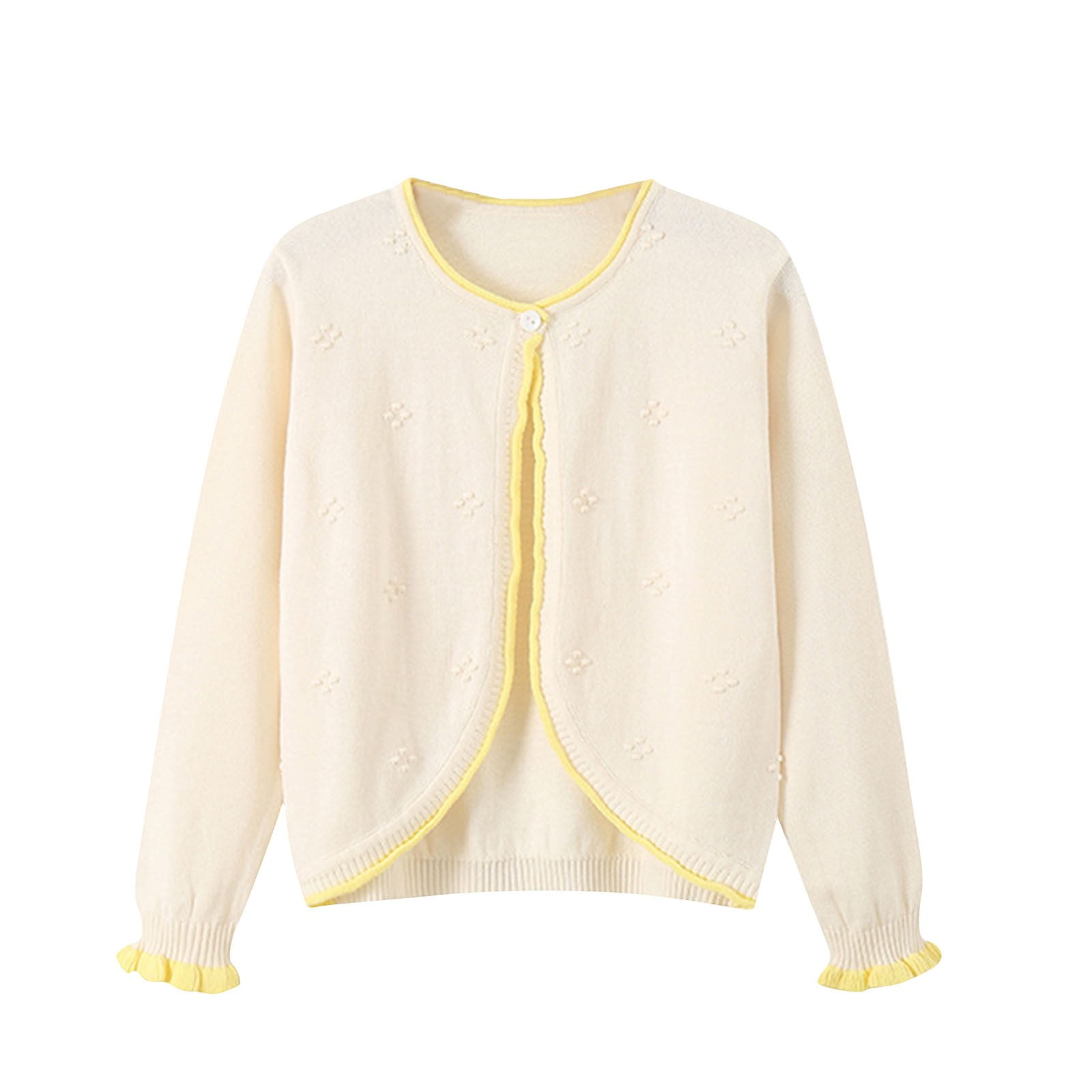 Odeerbi Kids Girls Bolero Cardigan Cropped Shrugs Knit Cover Up ...
