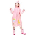 Odeerbi Children's Toddler Size Gear: Waterproof Hooded Rain Ponchos, Windbreaker Raincoat ...