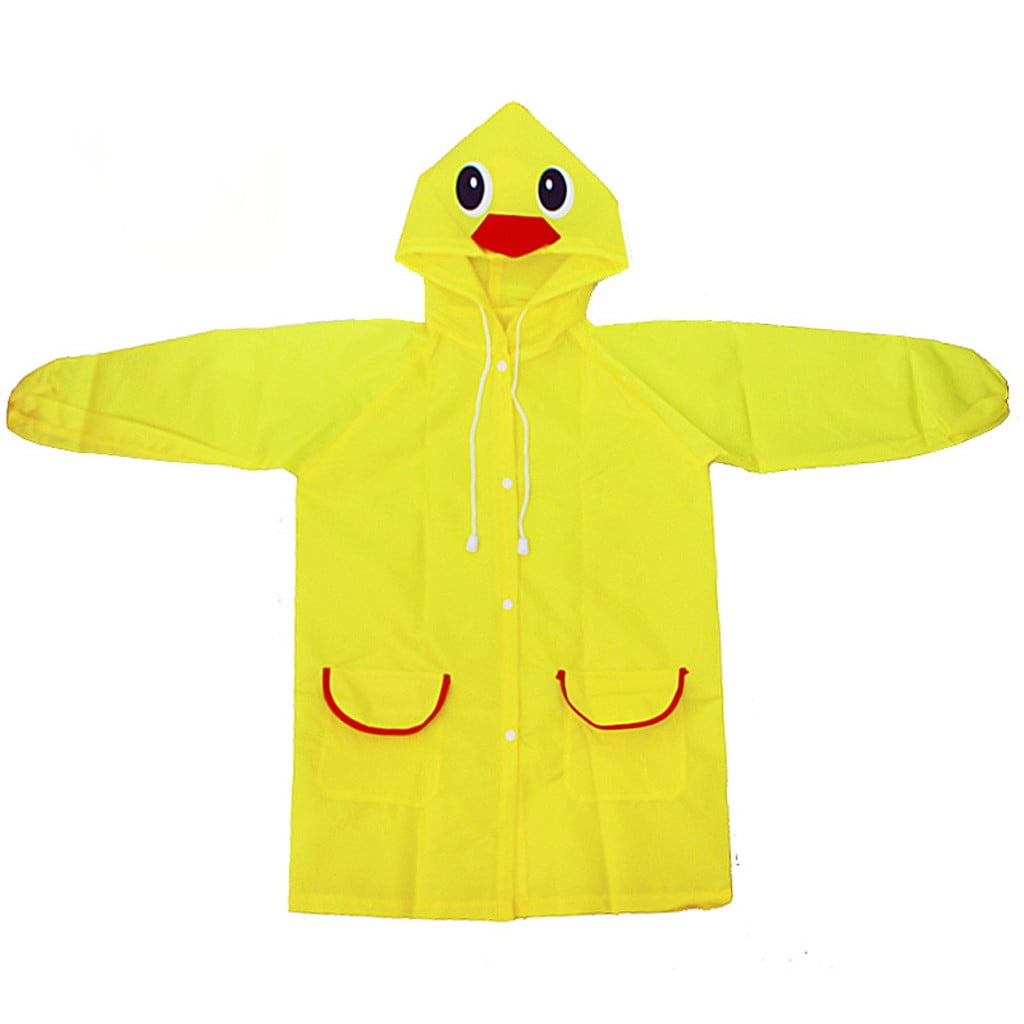 Odeerbi Kids Rain Coats Boy Girl Rain Jacket Waterproof Toddler Cartoon Raincoat Hooded Long ...