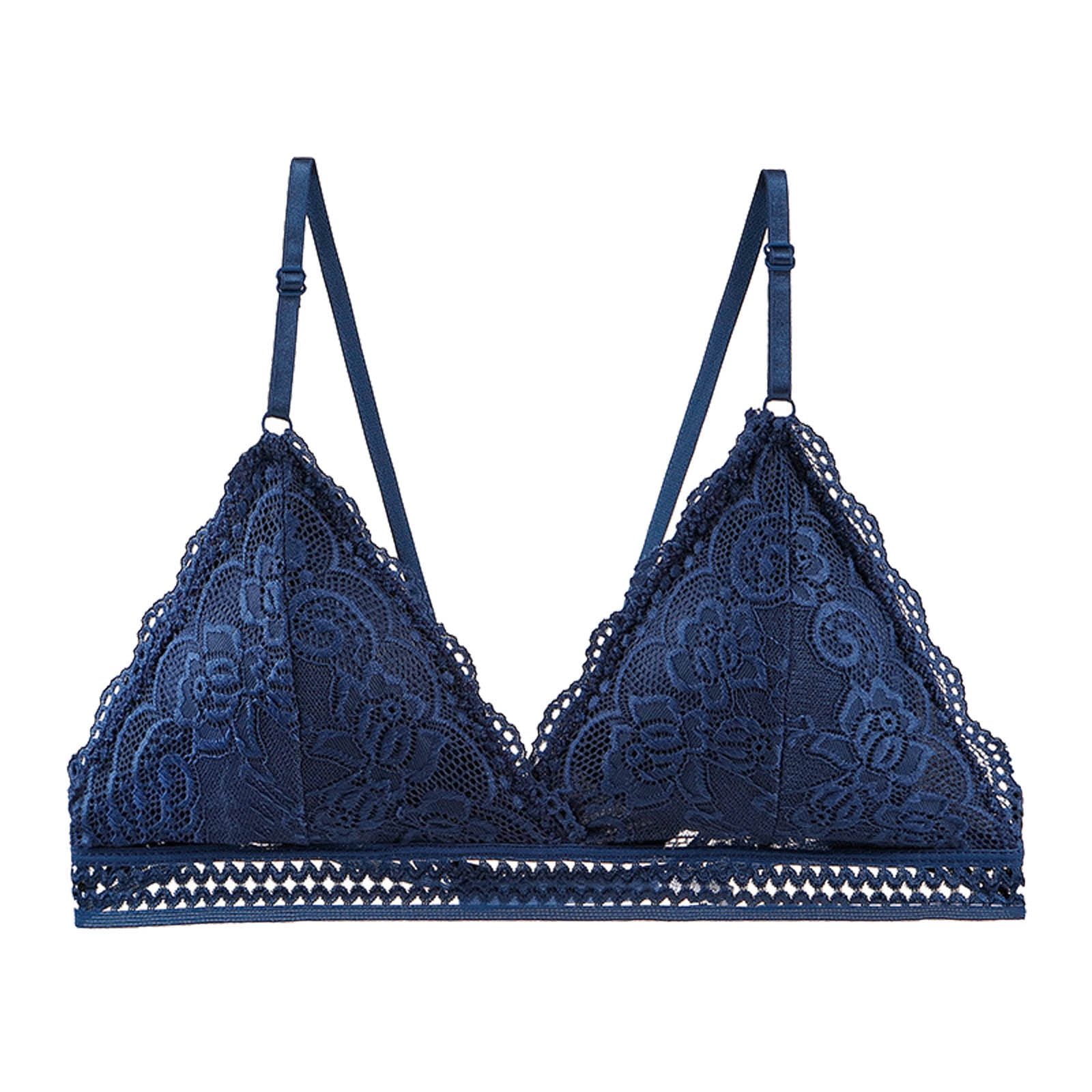 Odeerbi Lace Bras for Women No Underwire 2024 Fashion Active Bra Tank ...