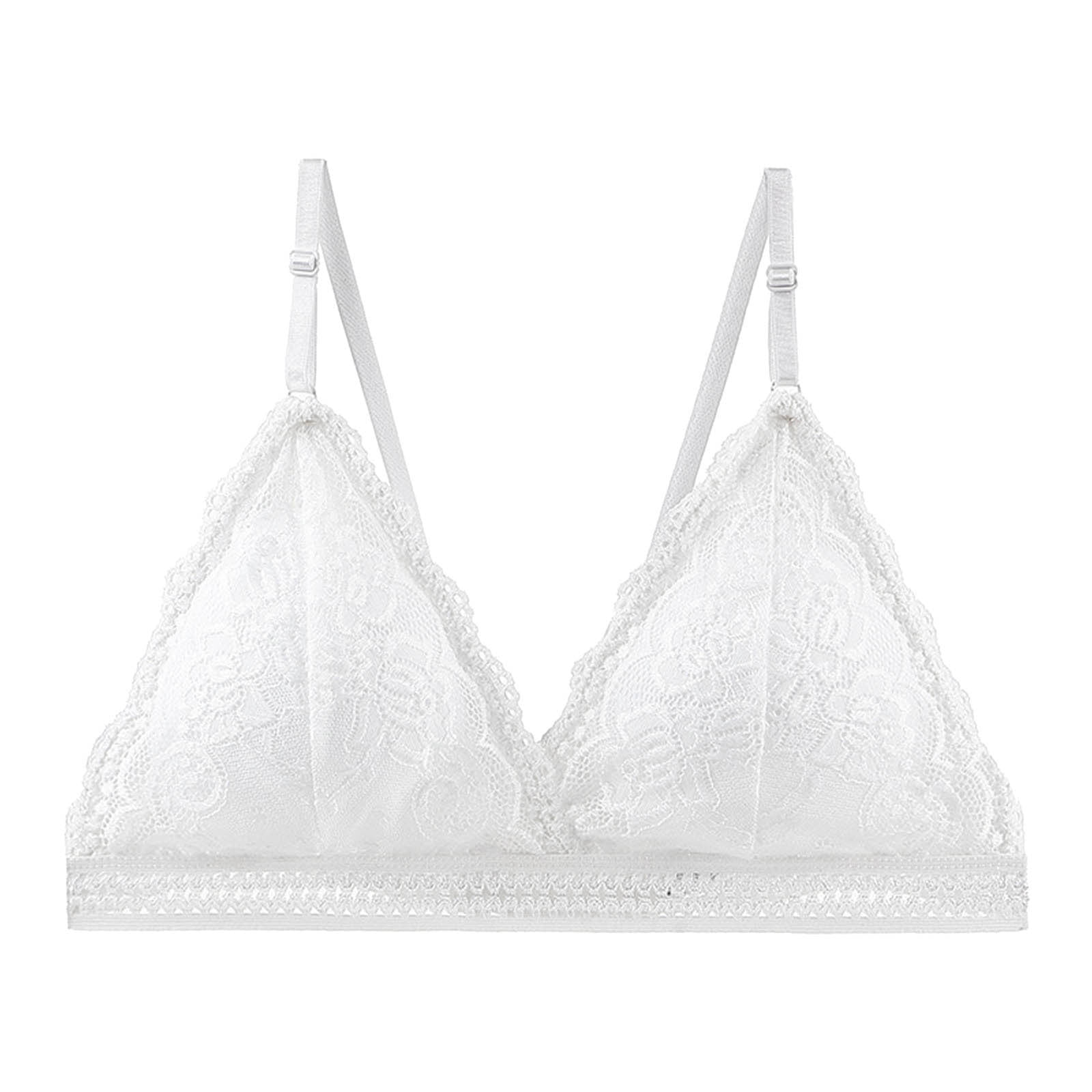 Odeerbi Lace Bras for Women No Underwire 2025 Fashion Active Bra Tank ...