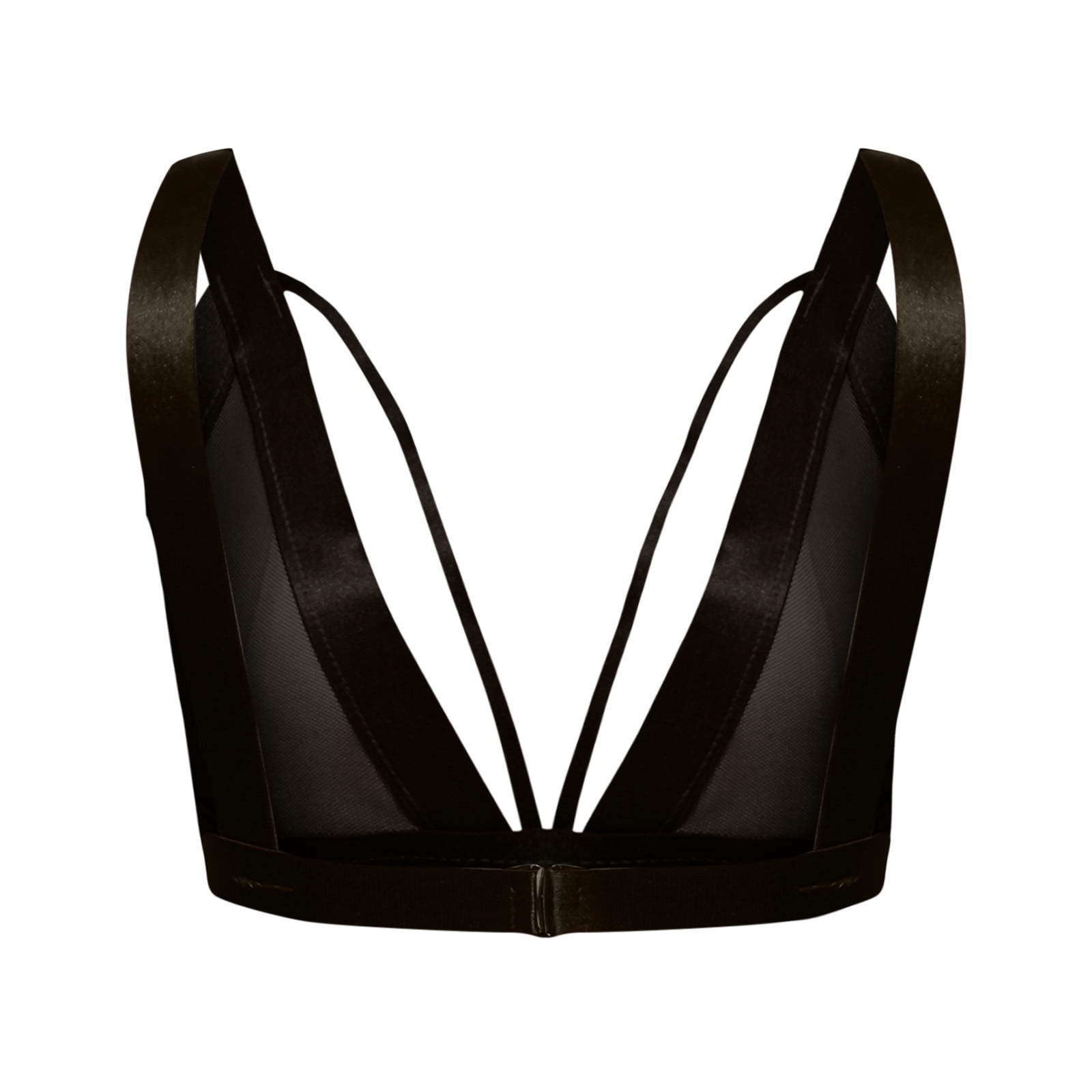 Odeerbi Lounge Bras for Women 2025 Elegant Sexy Soild Color Lace Vest ...