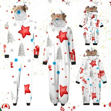 Family Matching Christmas Snowman Pajama Sets Cute Snowman Print Long ...