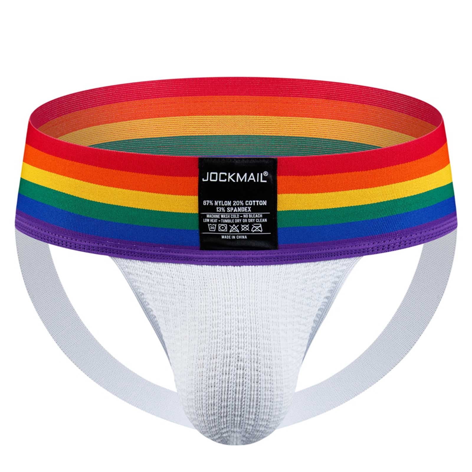Odeerbi Mens Thong Jockstrap Underwear Valentine's Day 2025 Casual ...