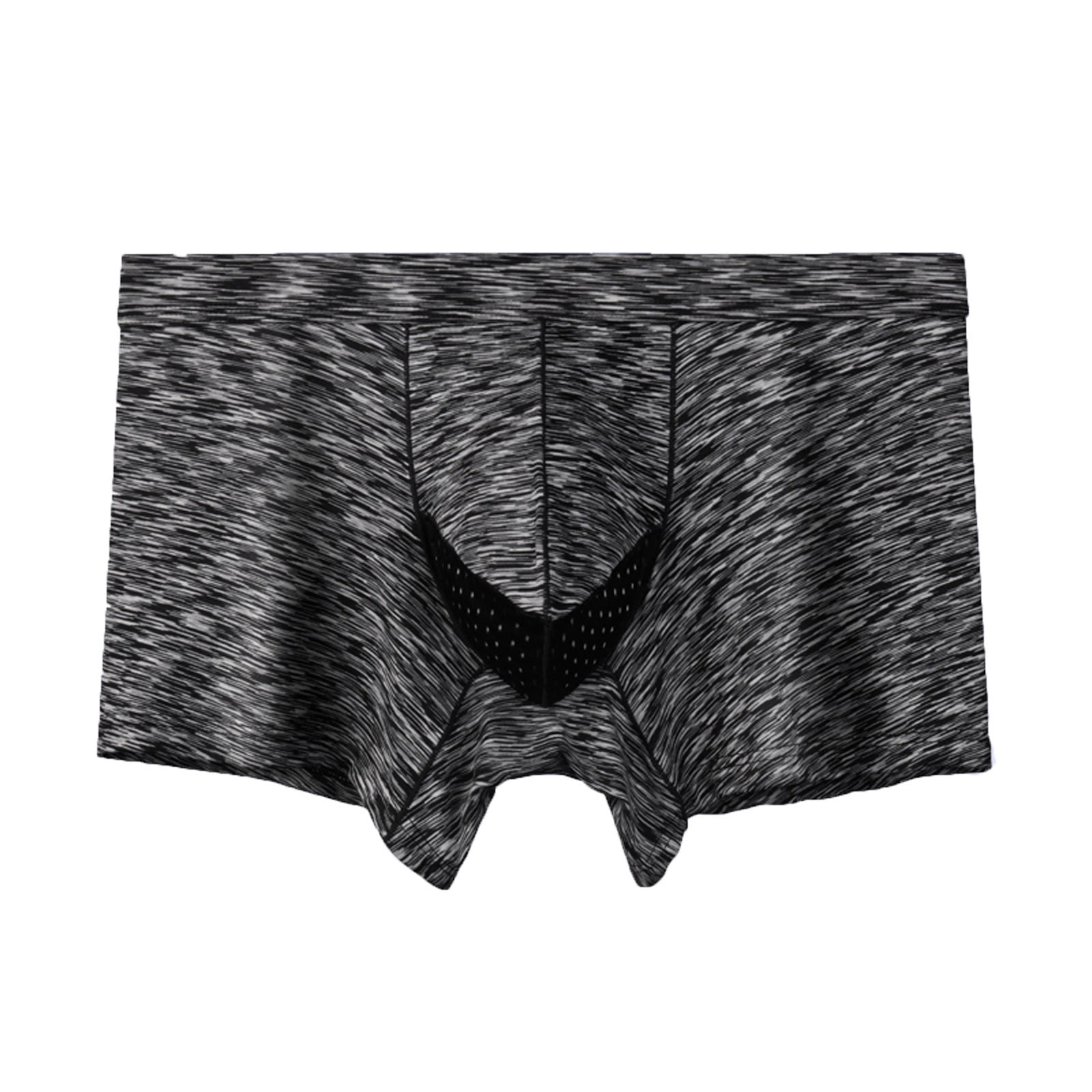 Odeerbi Mens Underwear Seamless Boxer Briefs 2025 Casual Solid ...