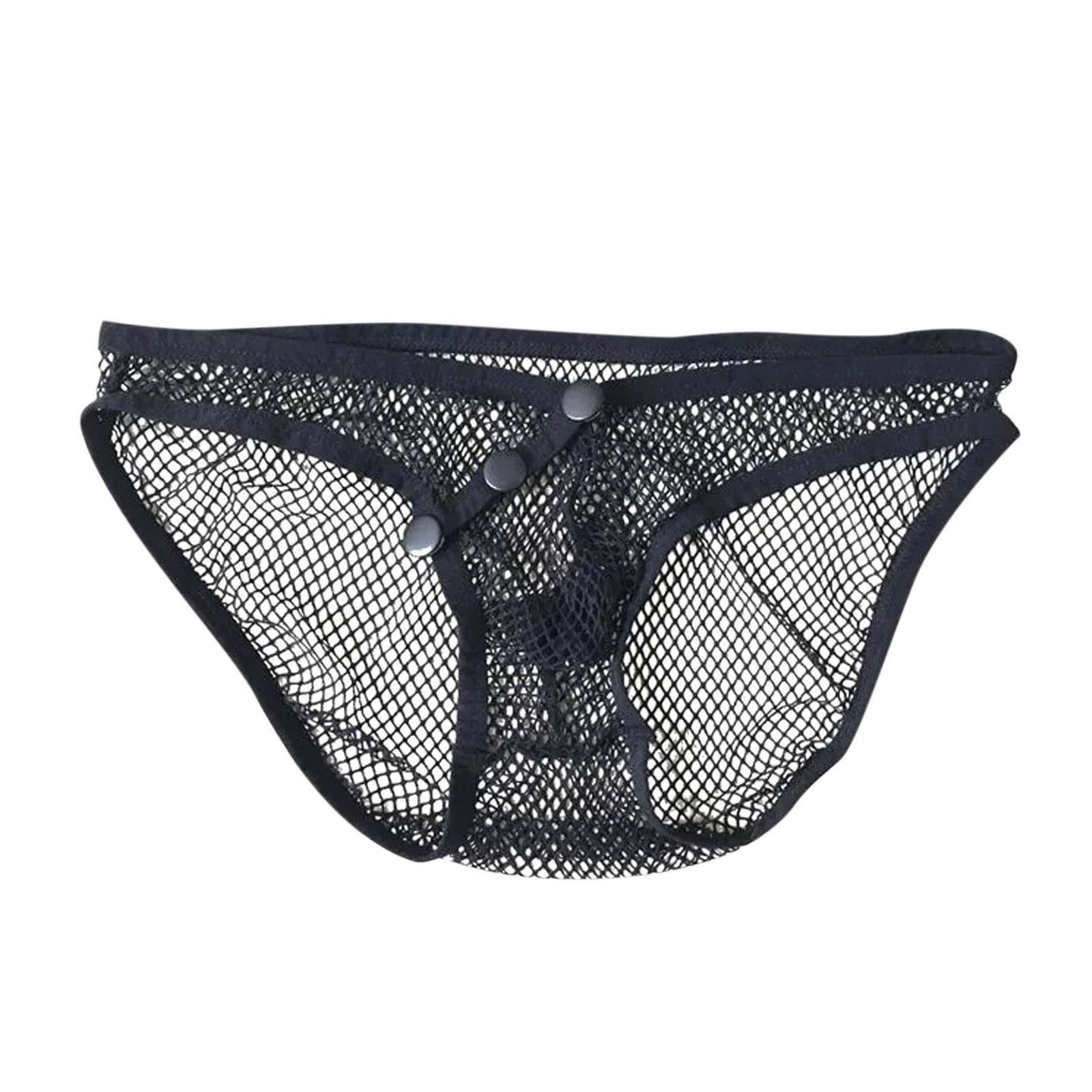 Odeerbi Mens Underwear Seamless Thongs Briefs 2025 Casual Solid Net ...