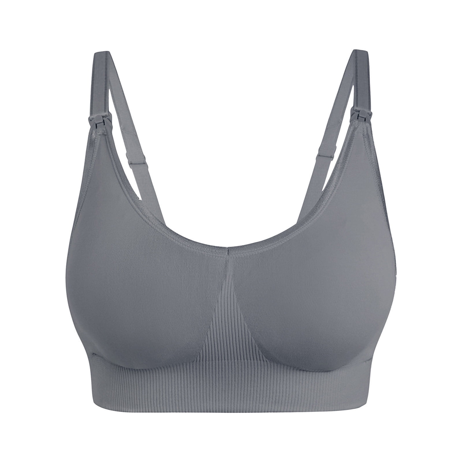 Odeerbi Nursing Bras for Women 2025 Front Closure Breastfeeding Bras No ...