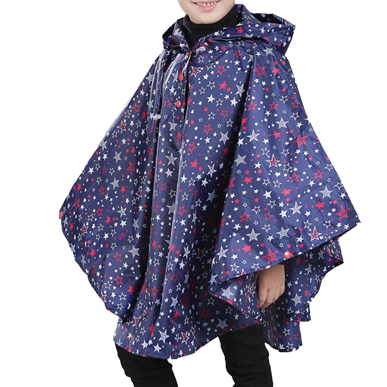 Odeerbi Rain Coats Kids Rain Jacket Waterproof Girls Boys Rain Cape Kid Hooded Jacket Hooded ...