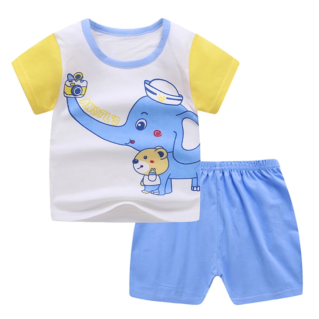 Odeerbi Baby Girls Boys Clothes Baby Outfits Shirts Sets Toddler ...