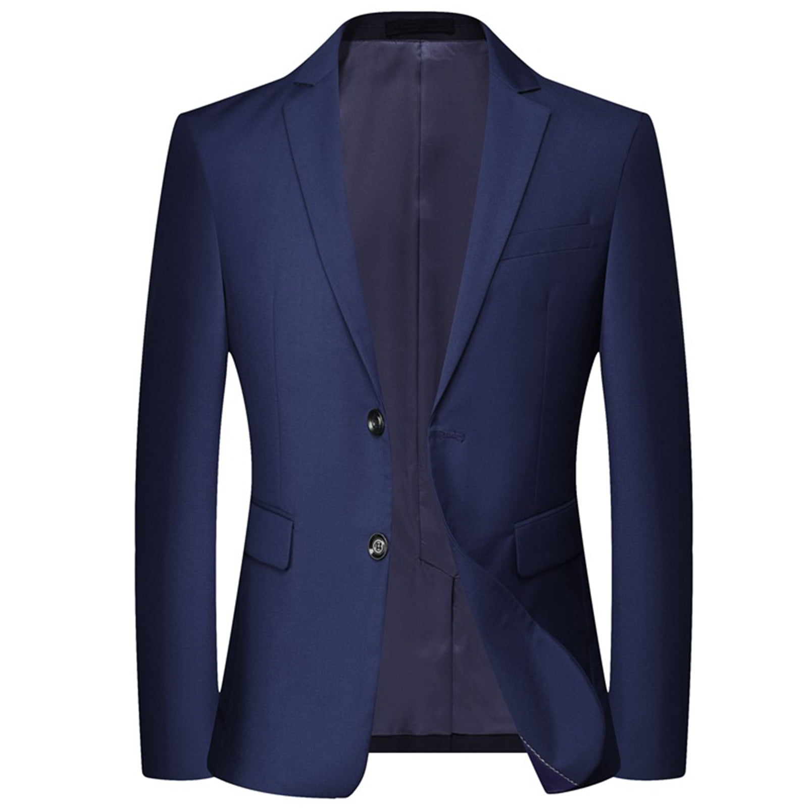Odeerbi Solid Color Blazers for Men 2025 Suit Jackets New Casual Solid ...