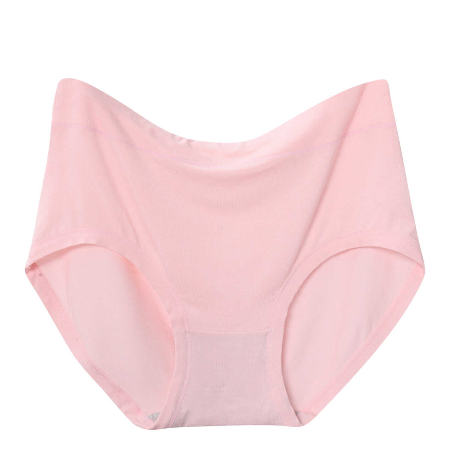 Odeerbi Solid Color Underwear For Women 2024 Solid High Waist Tummy