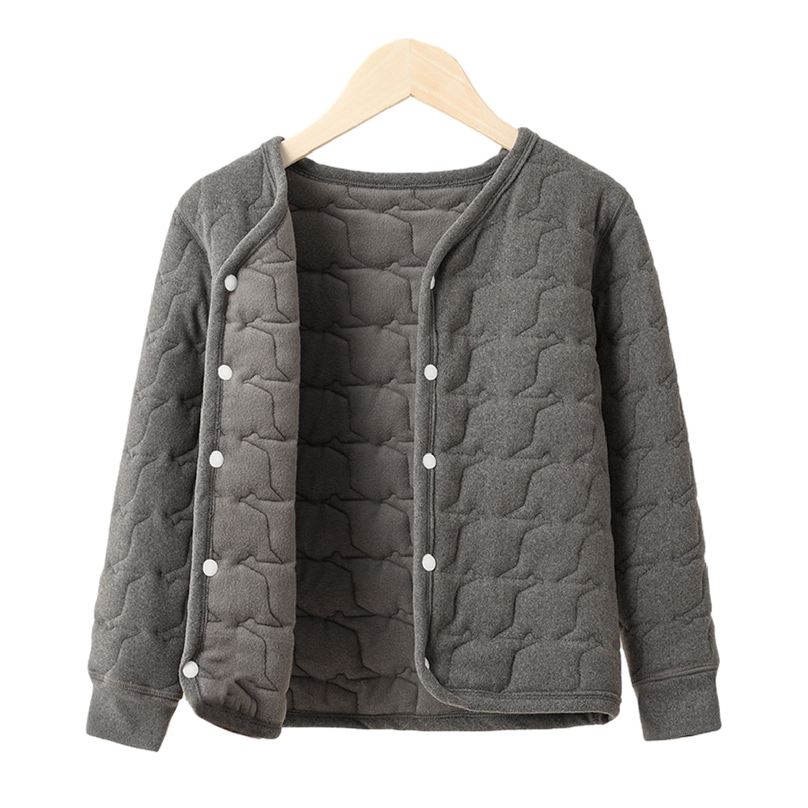 Odeerbi Teen Boys Girls Winter Padded Coat Padded Jacket School Uniform ...
